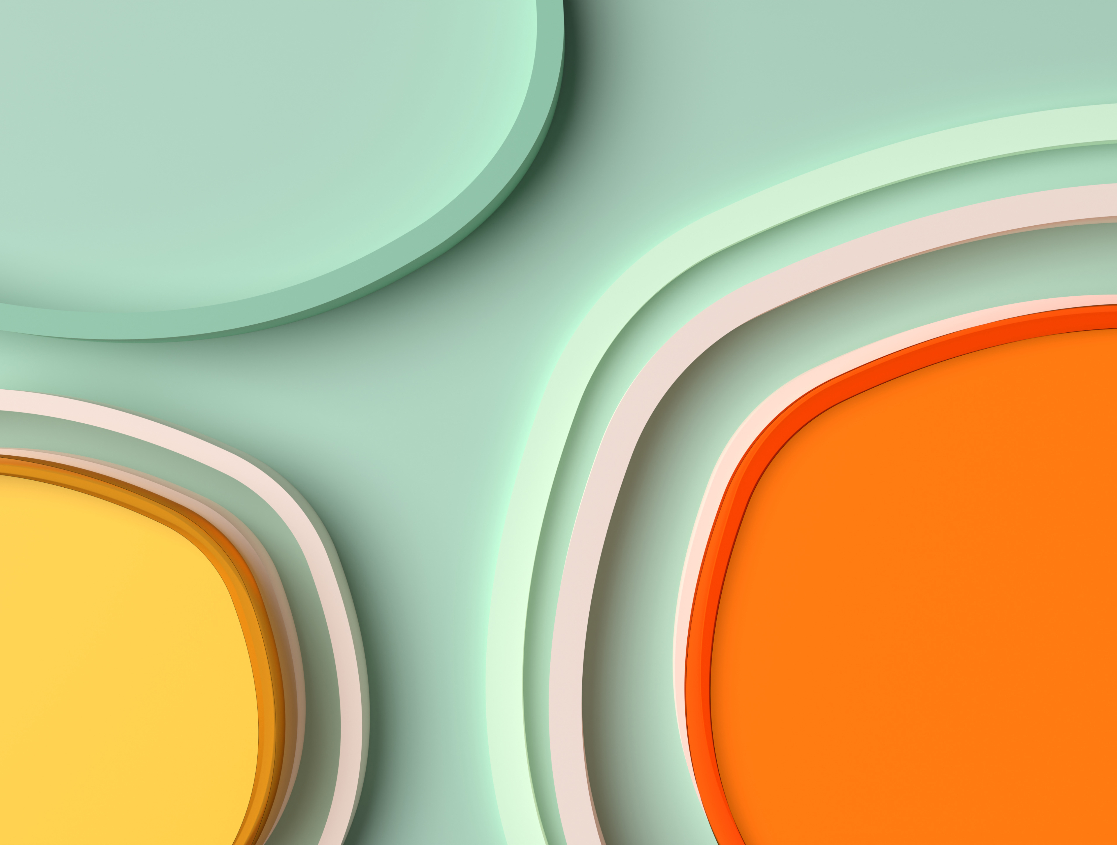 3840x2906 Resolution Colorful Minimal 4K Shapes 3840x2906 Resolution ...