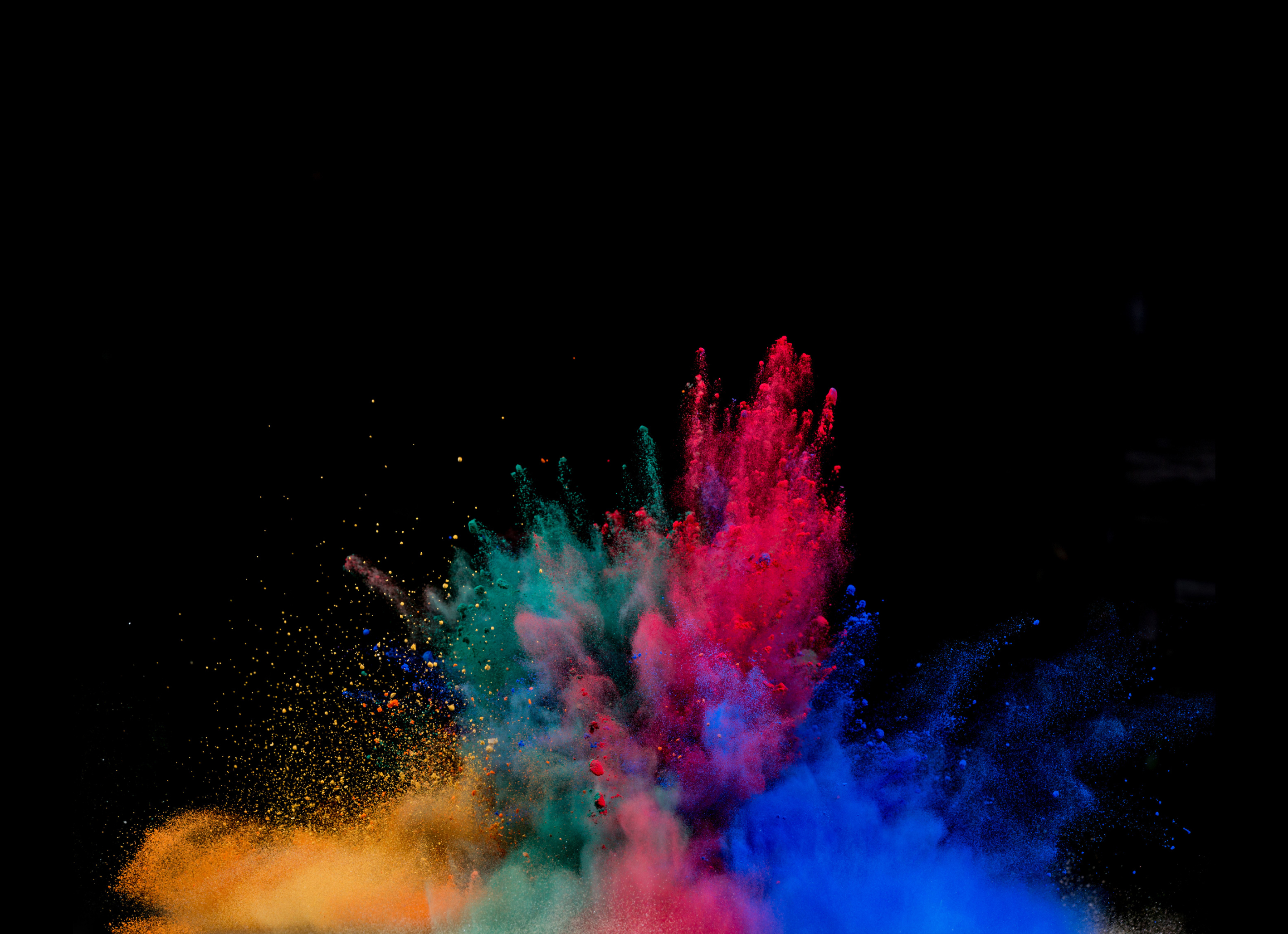2840x2060 Resolution Colorful Powder Explosion 2840x2060 Resolution ...