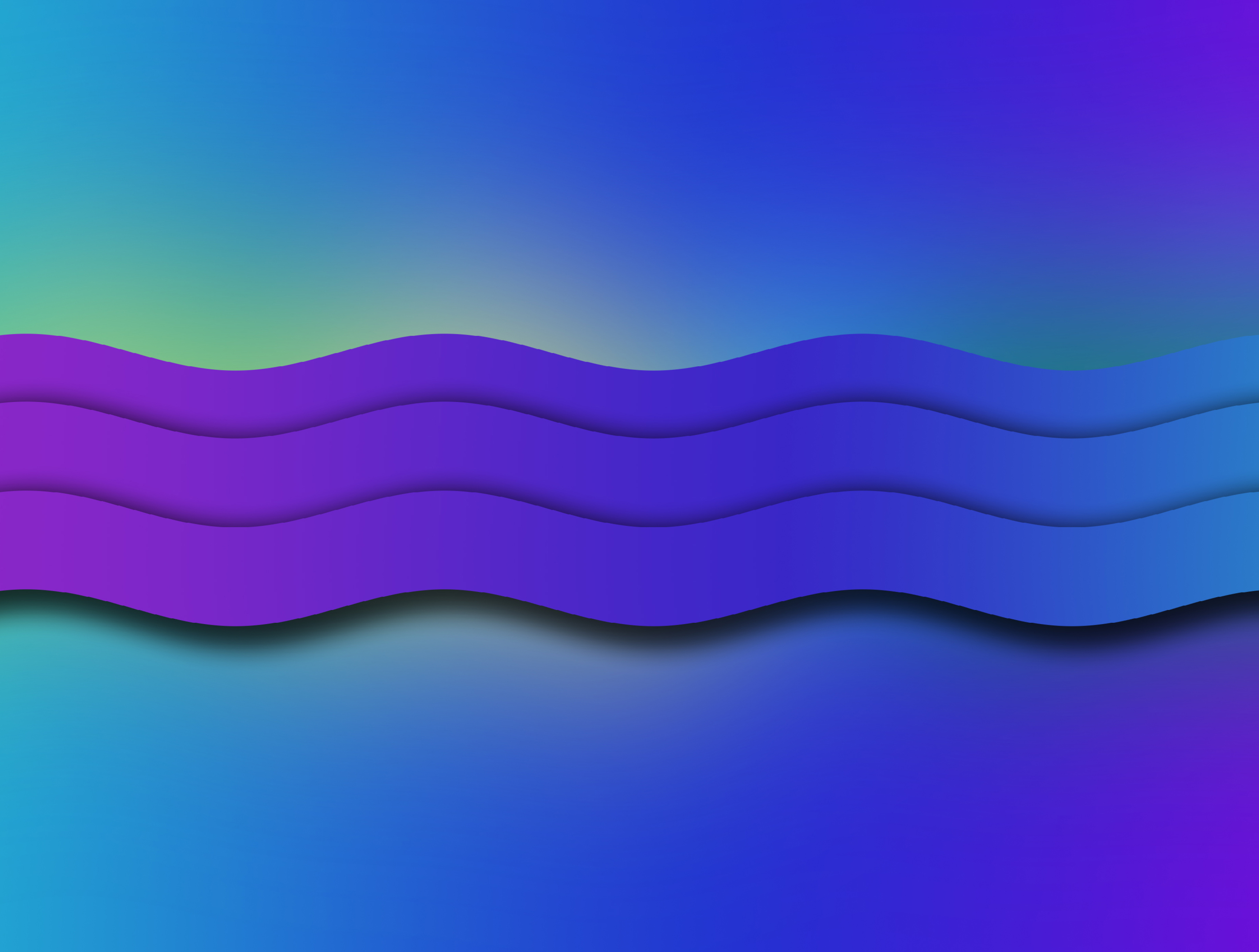 3840x2906 Resolution Colorful Wave 3840x2906 Resolution Wallpaper ...
