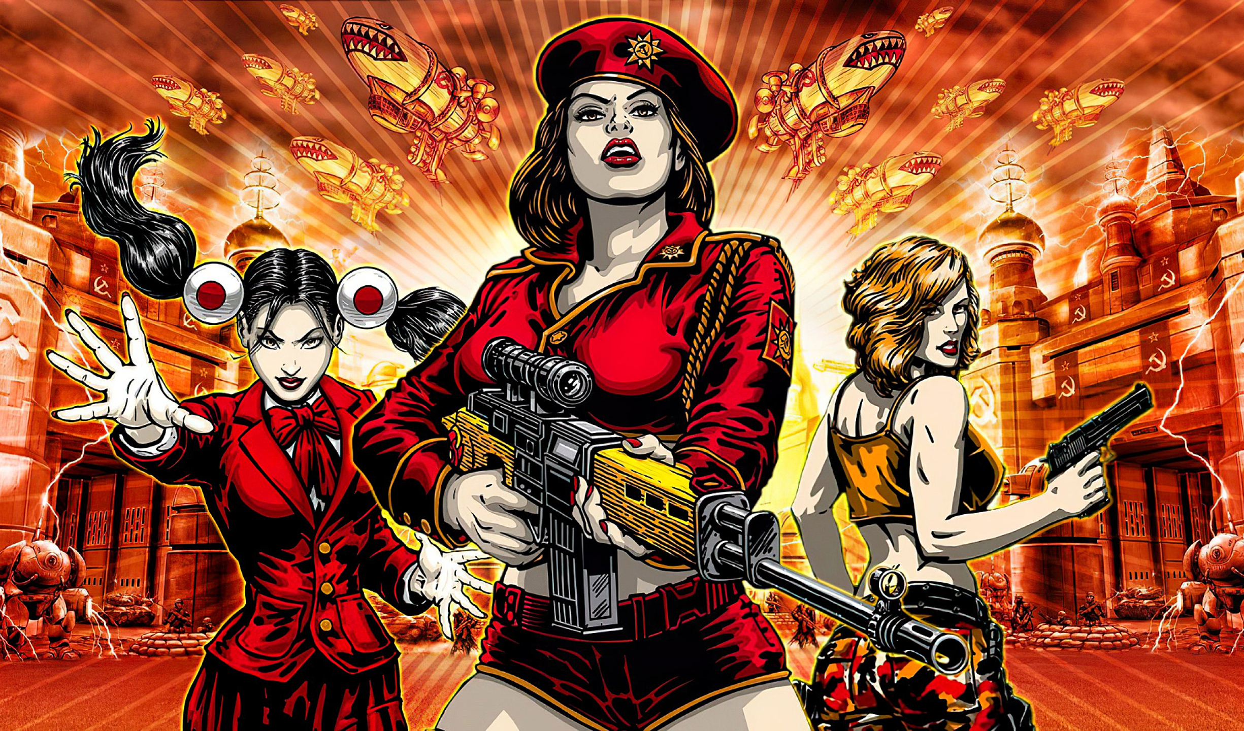 2450x1440 Resolution Command & Conquer Red Alert 3 2450x1440 Resolution ...
