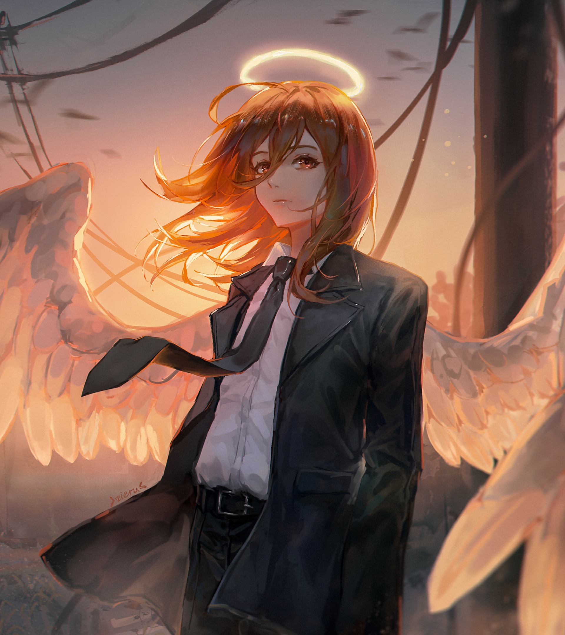 1920x2160 Resolution Cool Angel Devil HD Chainsaw Man 1920x2160 ...
