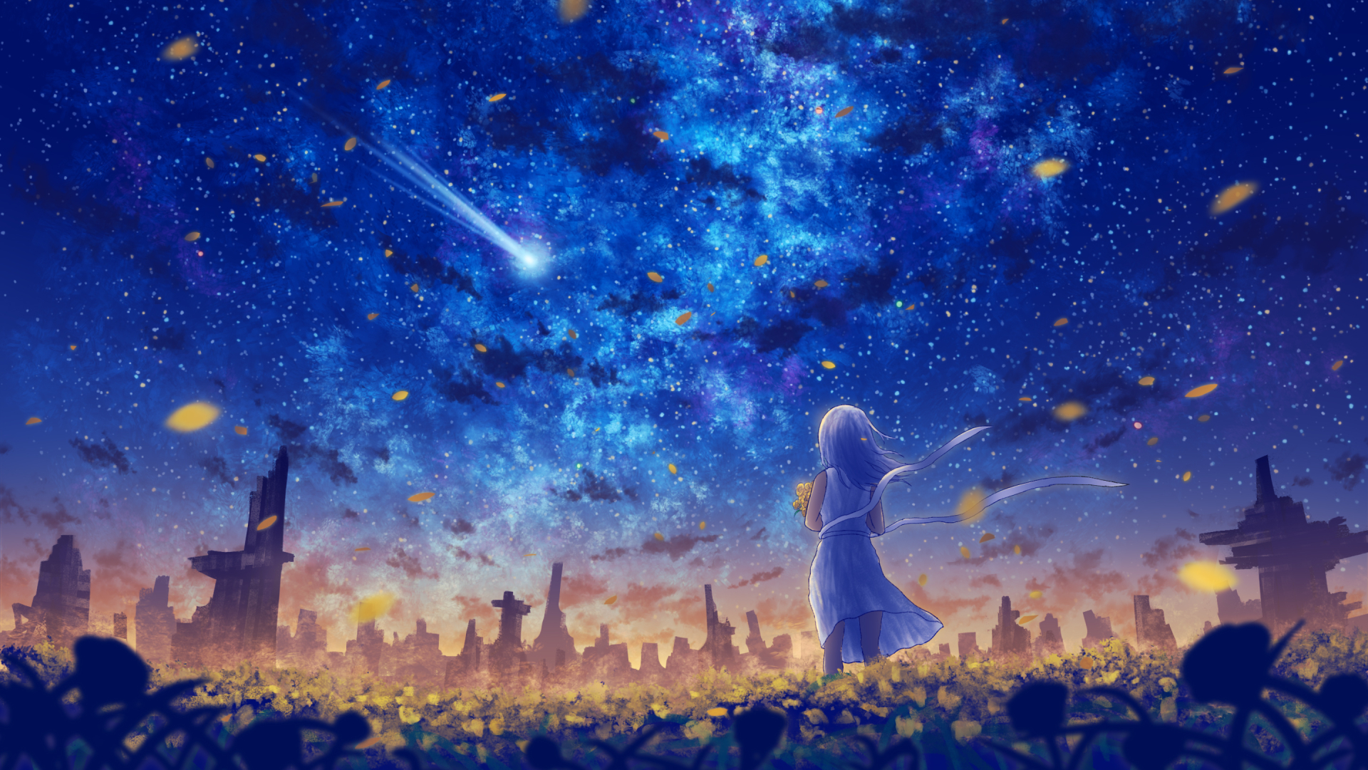1920x1081 Resolution Cool Anime Girl HD 1920x1081 Resolution Wallpaper ...