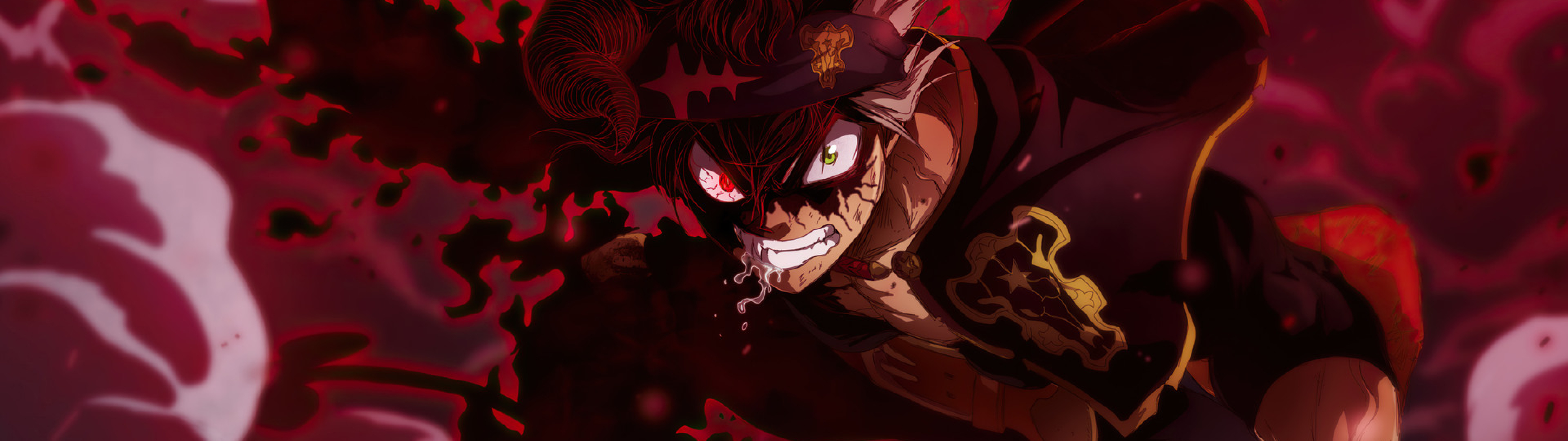 6000x1688 Resolution Cool Asta Black Clover 6000x1688 Resolution ...