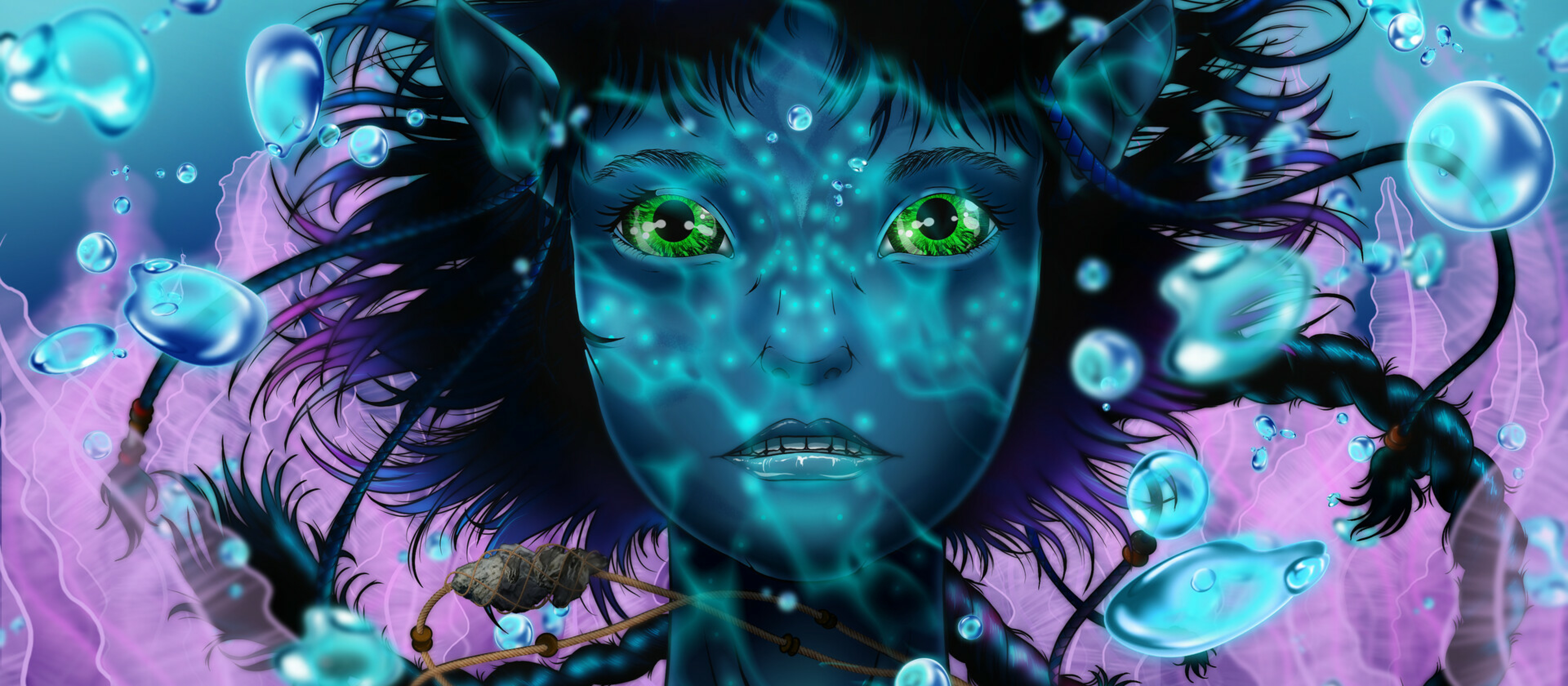 5600x2450 Resolution Cool Avatar The Way of Water Digital Art 5600x2450 ...