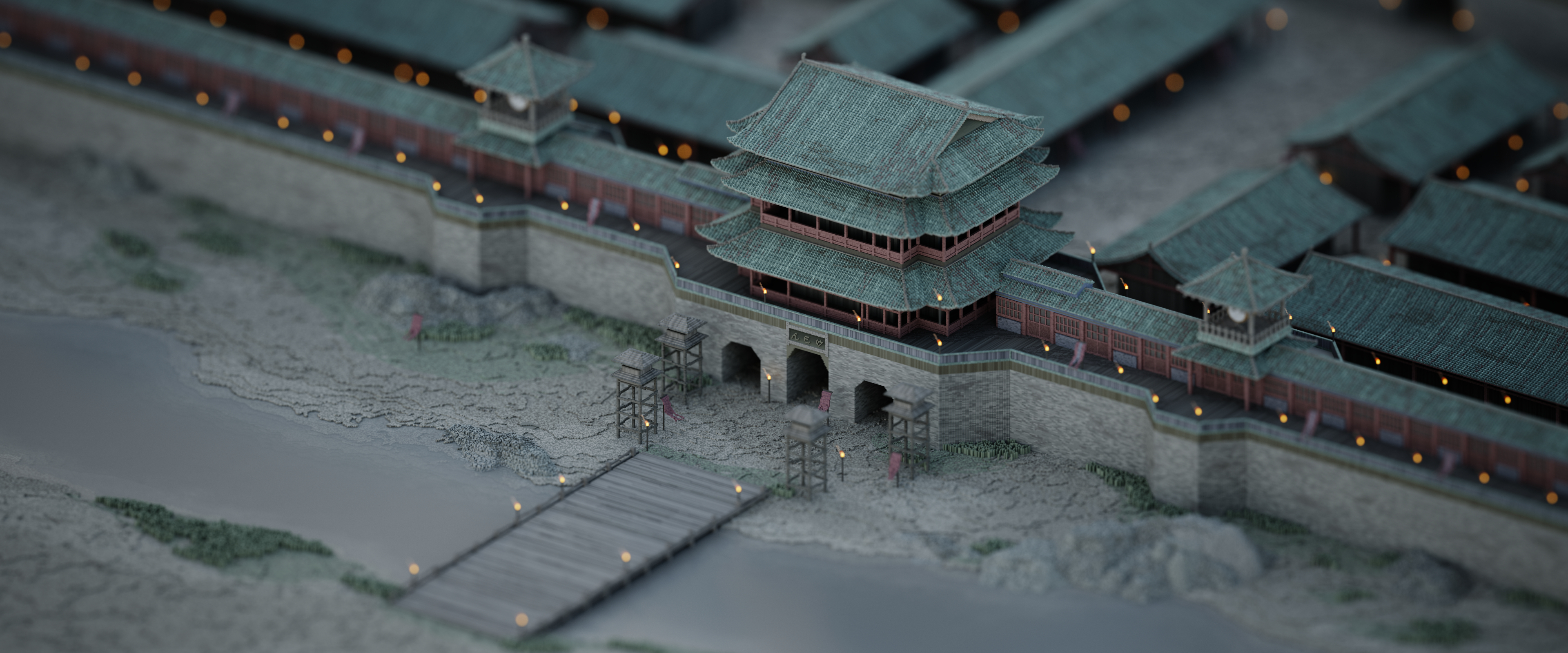 3840x1600 Resolution Cool Building Craft Art 3840x1600 Resolution ...