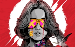 320x200 Resolution Cool Cyborg 4K Illustration 320x200 Resolution ...