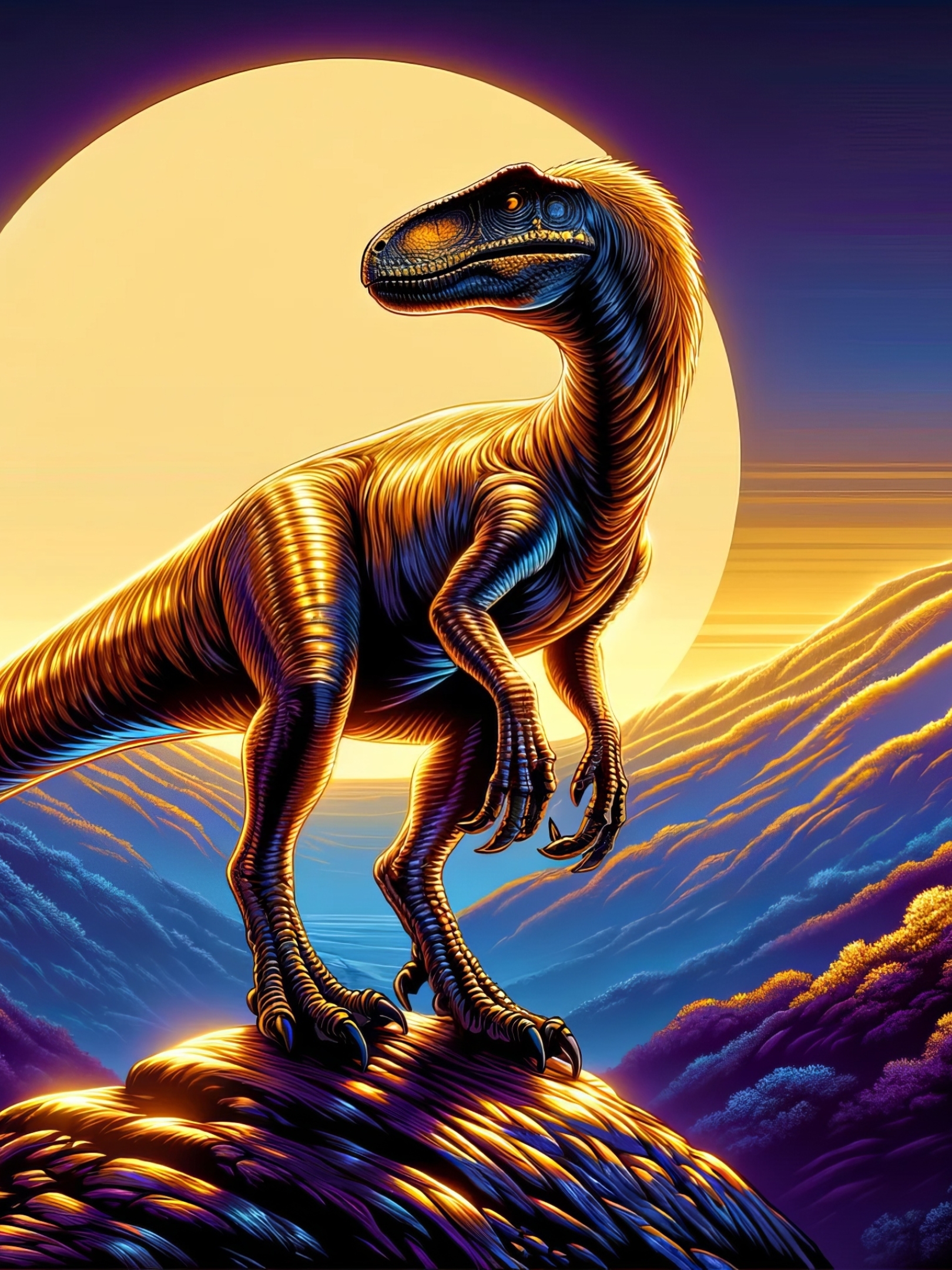 1620x2160 Resolution Cool Dinosaur Digital Art 1620x2160 Resolution ...