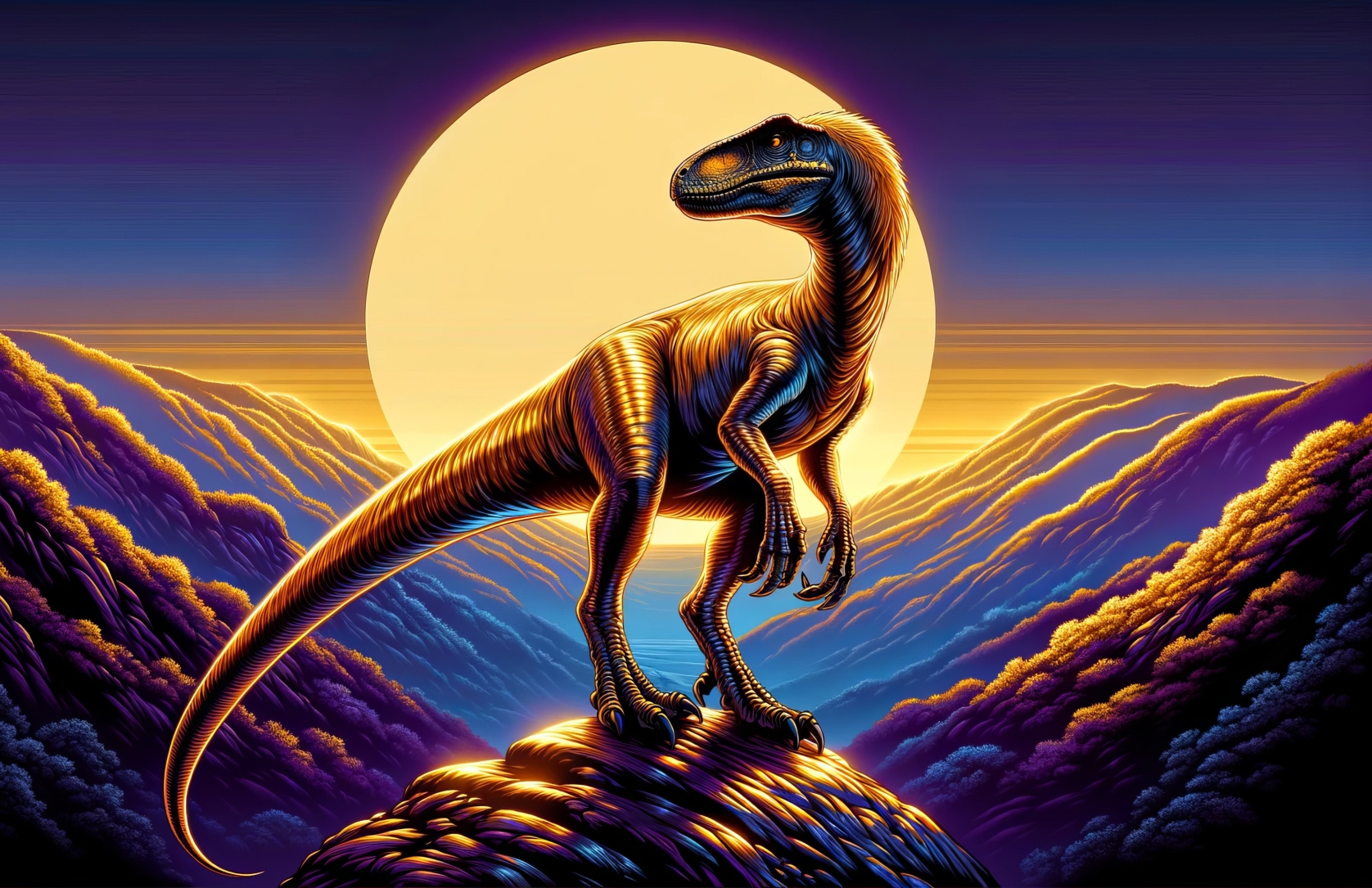 1676x1085 Resolution Cool Dinosaur Digital Art 1676x1085 Resolution ...