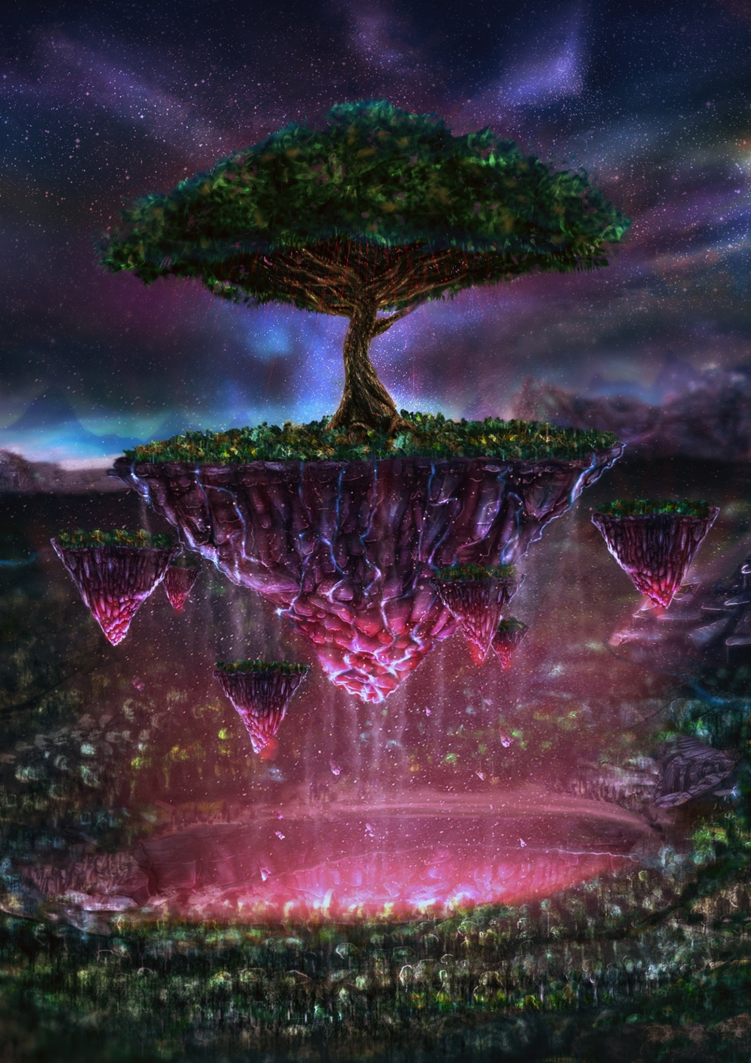 2480x3508 Resolution Cool Floating Island 2480x3508 Resolution ...