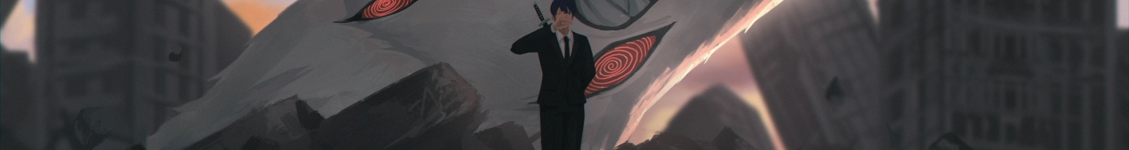 1620x216 Resolution Cool Fox Devil Art Chainsaw Man 1620x216 Resolution ...