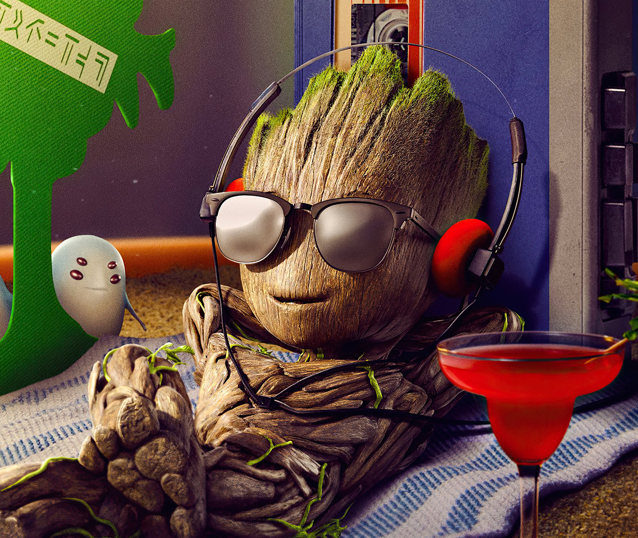 1280x1080 Resolution Cool HD Groot 1280x1080 Resolution Wallpaper ...
