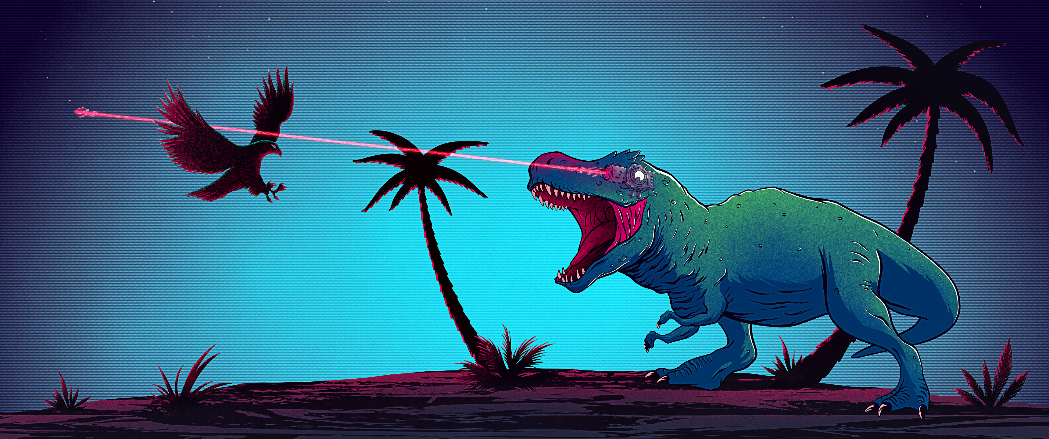 2932x293220197 Cool HD LaserRex vs Mecha Eagle 2932x293220197 ...