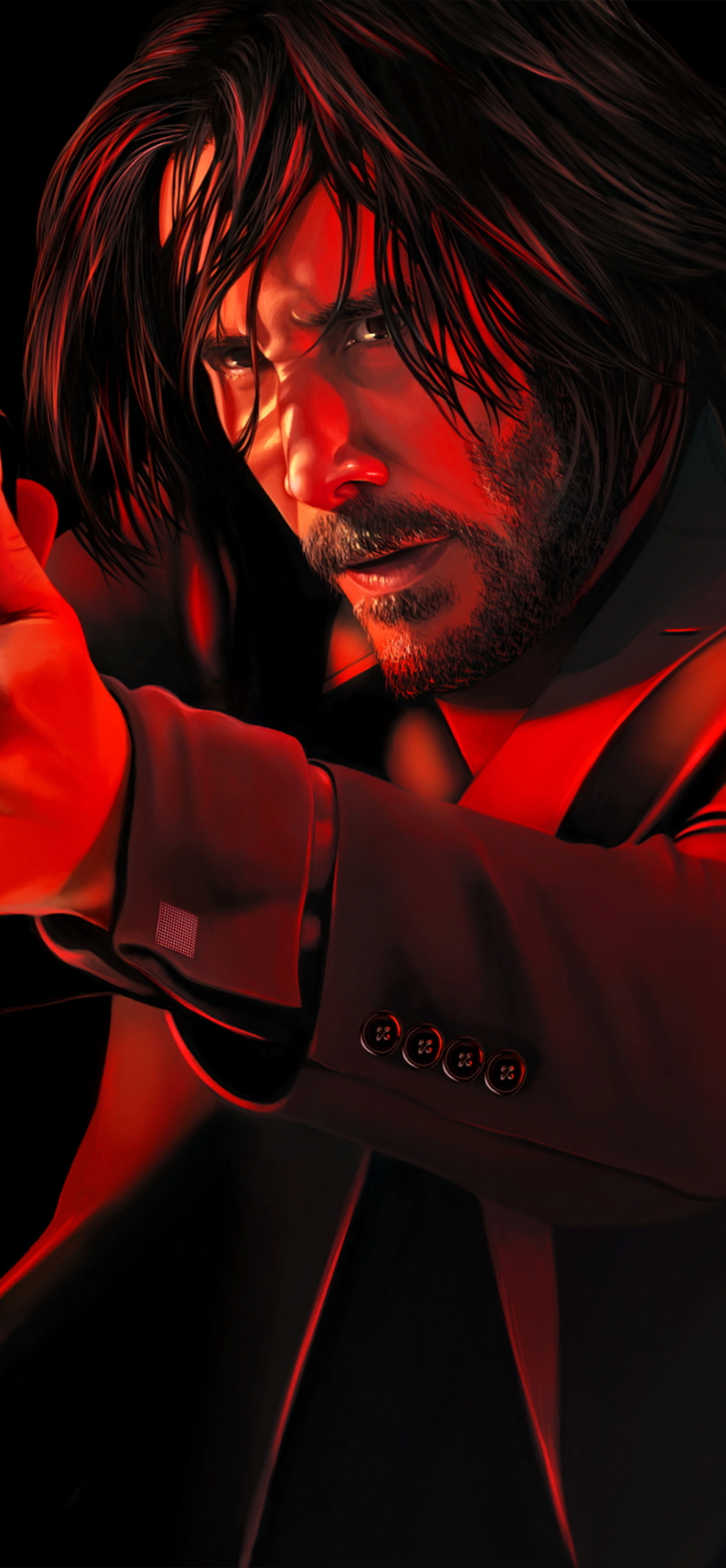 1125x2432 Resolution Cool John Wick Chapter 4 Poster 1125x2432 ...