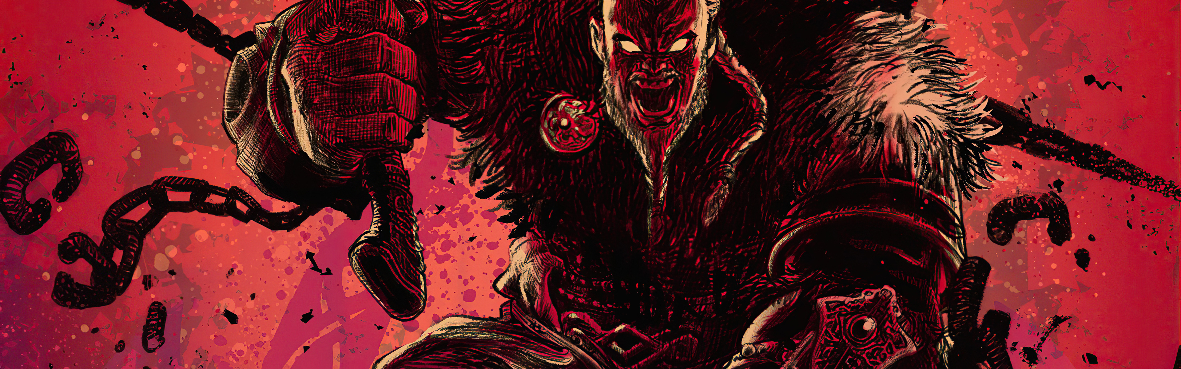 3840x1200 Resolution Cool Ragnar Lothbrok Assassins Creed Valhalla 4k ...