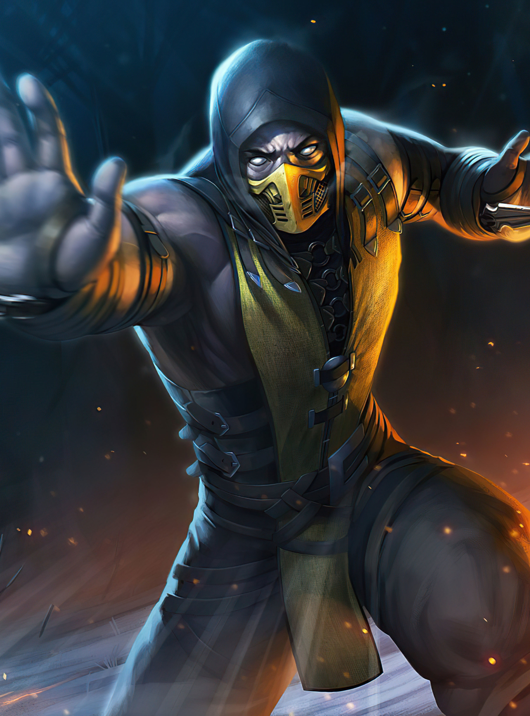 1072x1448 Resolution Cool Scorpion New Mortal Kombat 1072x1448 ...