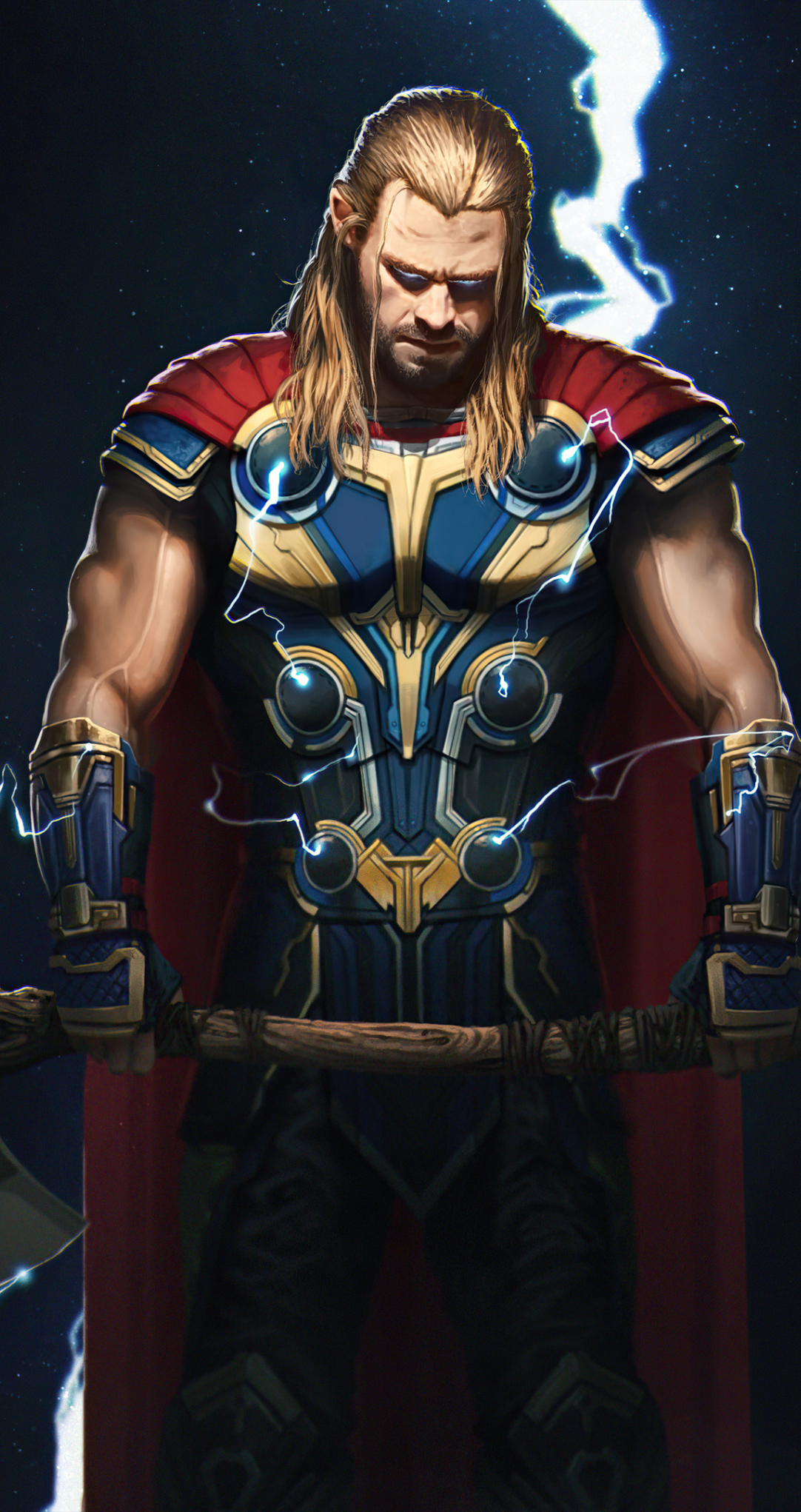 1082x2042 Cool Thor Love And Thunder 4k 1082x2042 Resolution Wallpaper ...