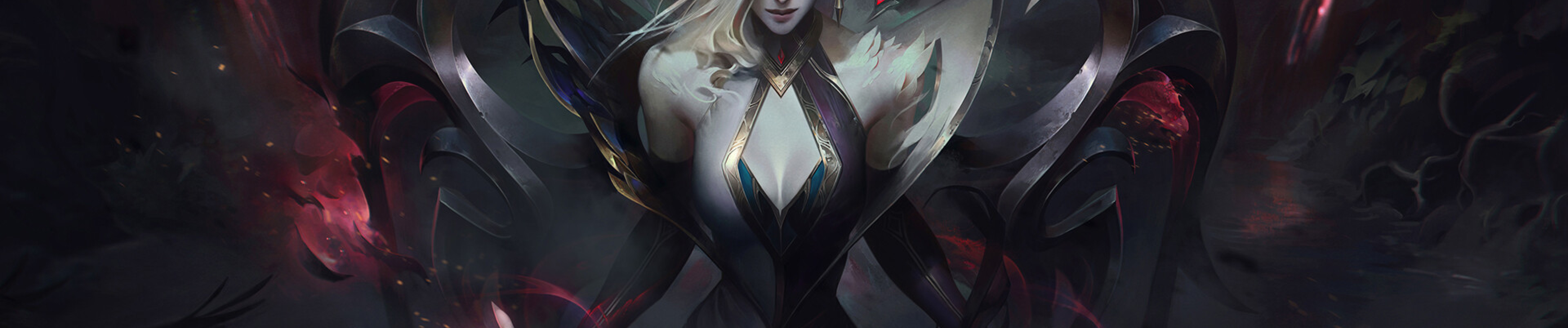6880x1440 Resolution Coven Morgana League of Legends 6880x1440 ...