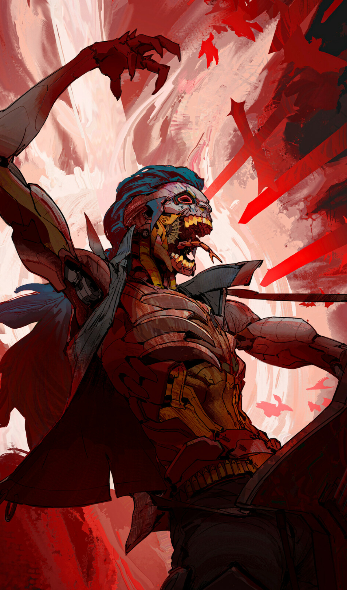 1200x2040 Resolution Creepy Zombie Cool Art 22 1200x2040 Resolution ...
