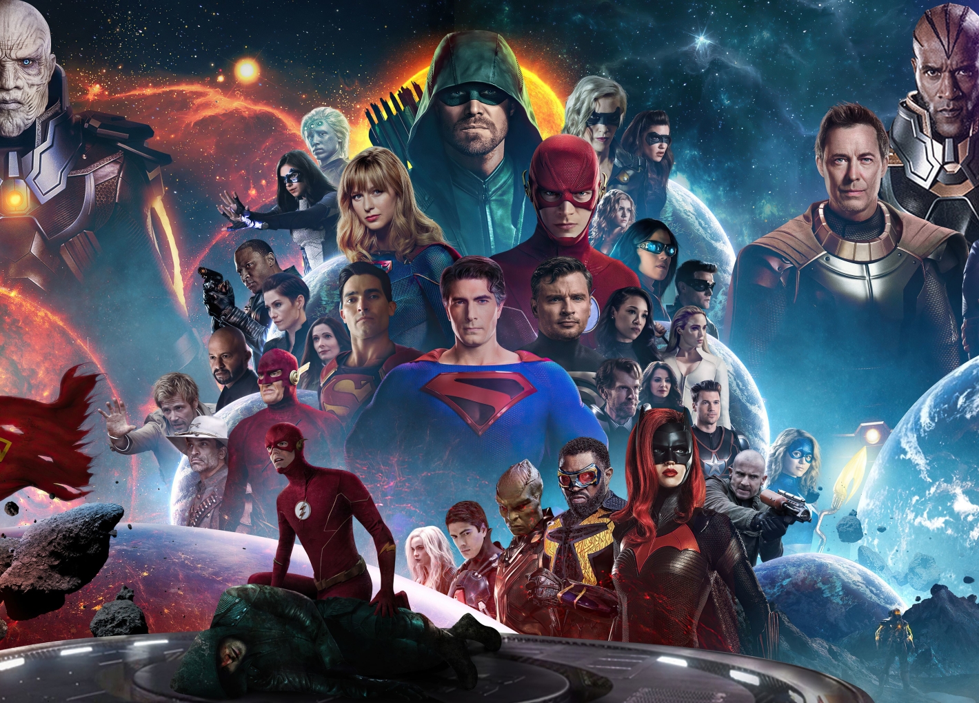 1420x1020 Crisis On Infinite Earths 4k 1420x1020 Resolution Wallpaper ...