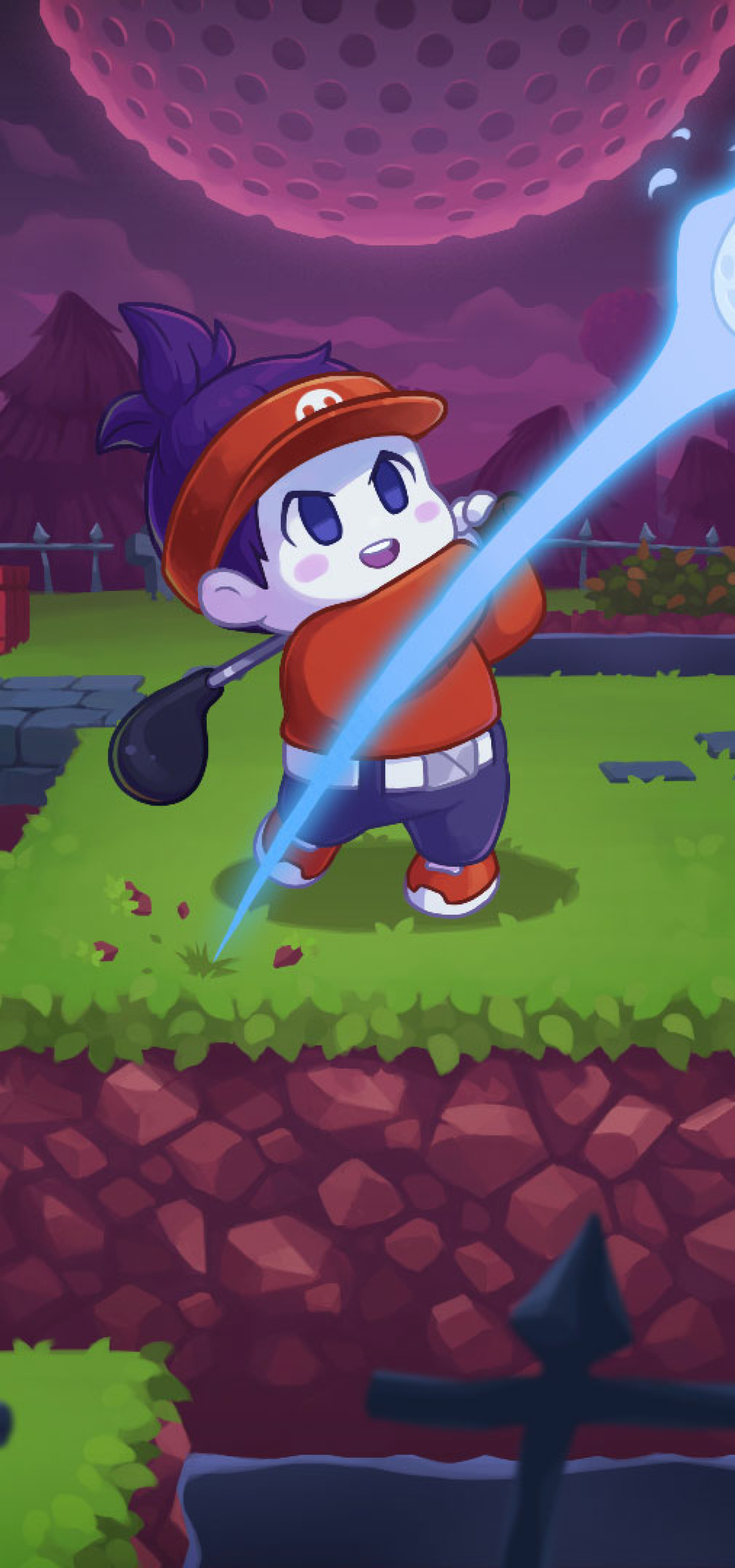 1500x3200 Resolution Cursed Golfer HD 1500x3200 Resolution Wallpaper ...
