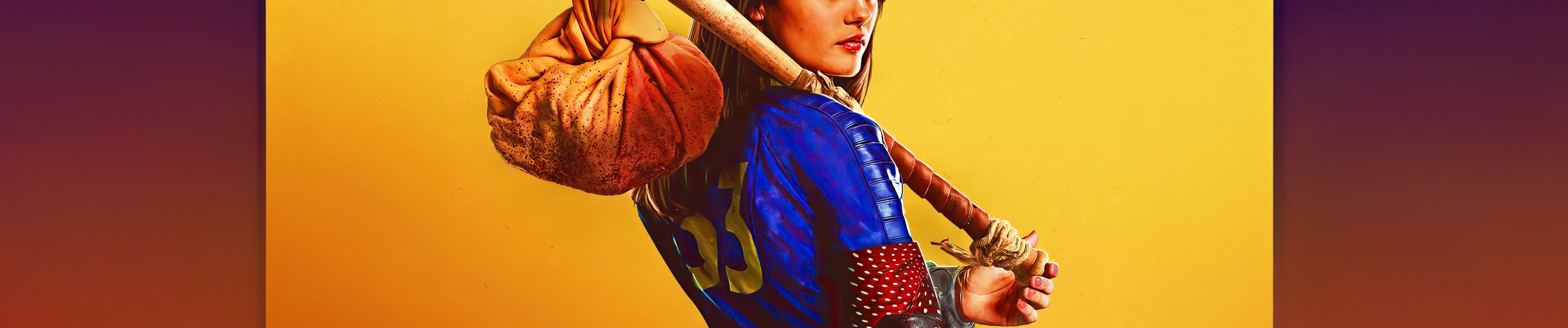 6880x1440 Resolution Cute Ella Purnell Fallout Character Poster ...