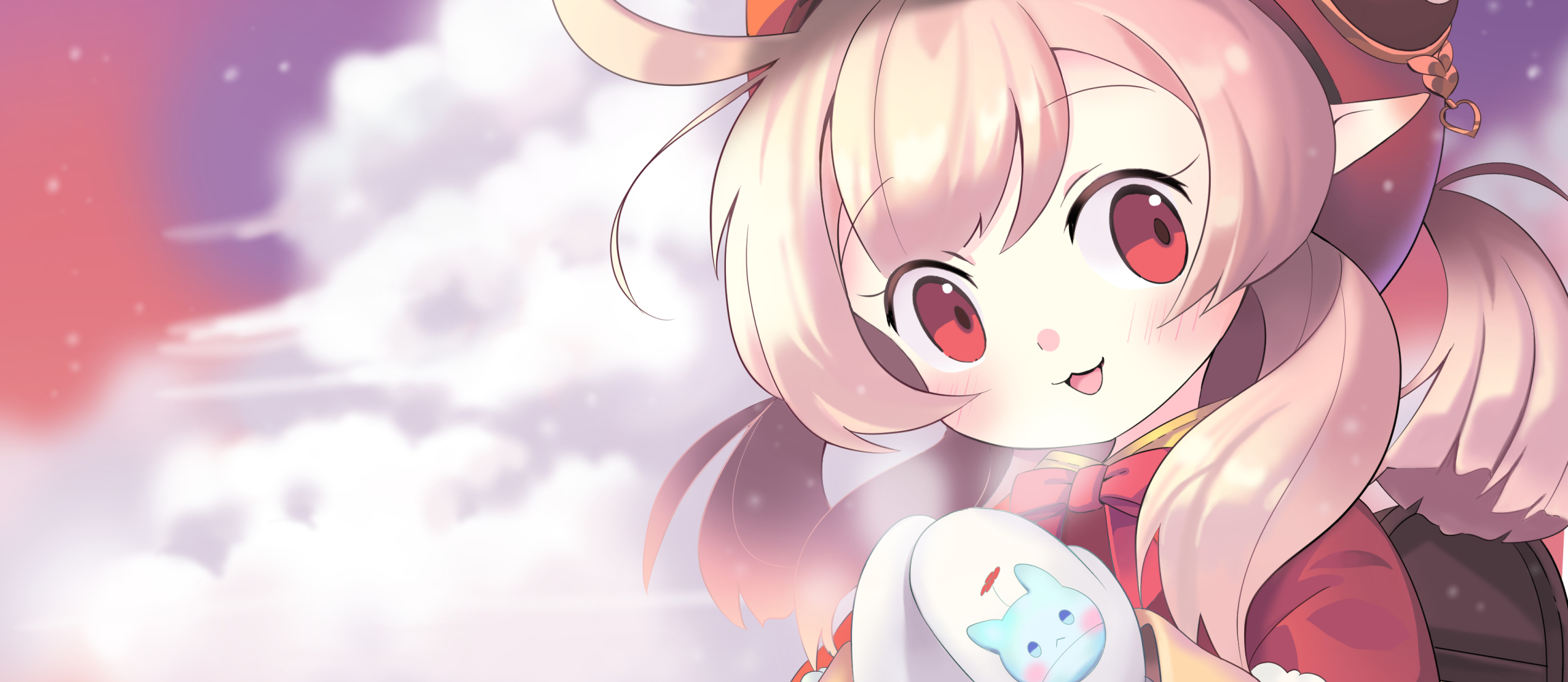 2300x1000 Cute Genshin Impact Klee 2300x1000 Resolution Wallpaper, HD ...