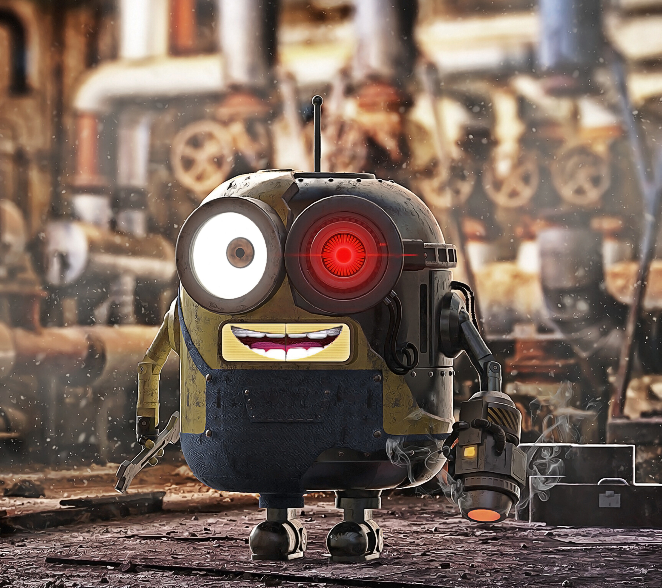 2160x1920 Resolution Cyber Minion 2160x1920 Resolution Wallpaper ...