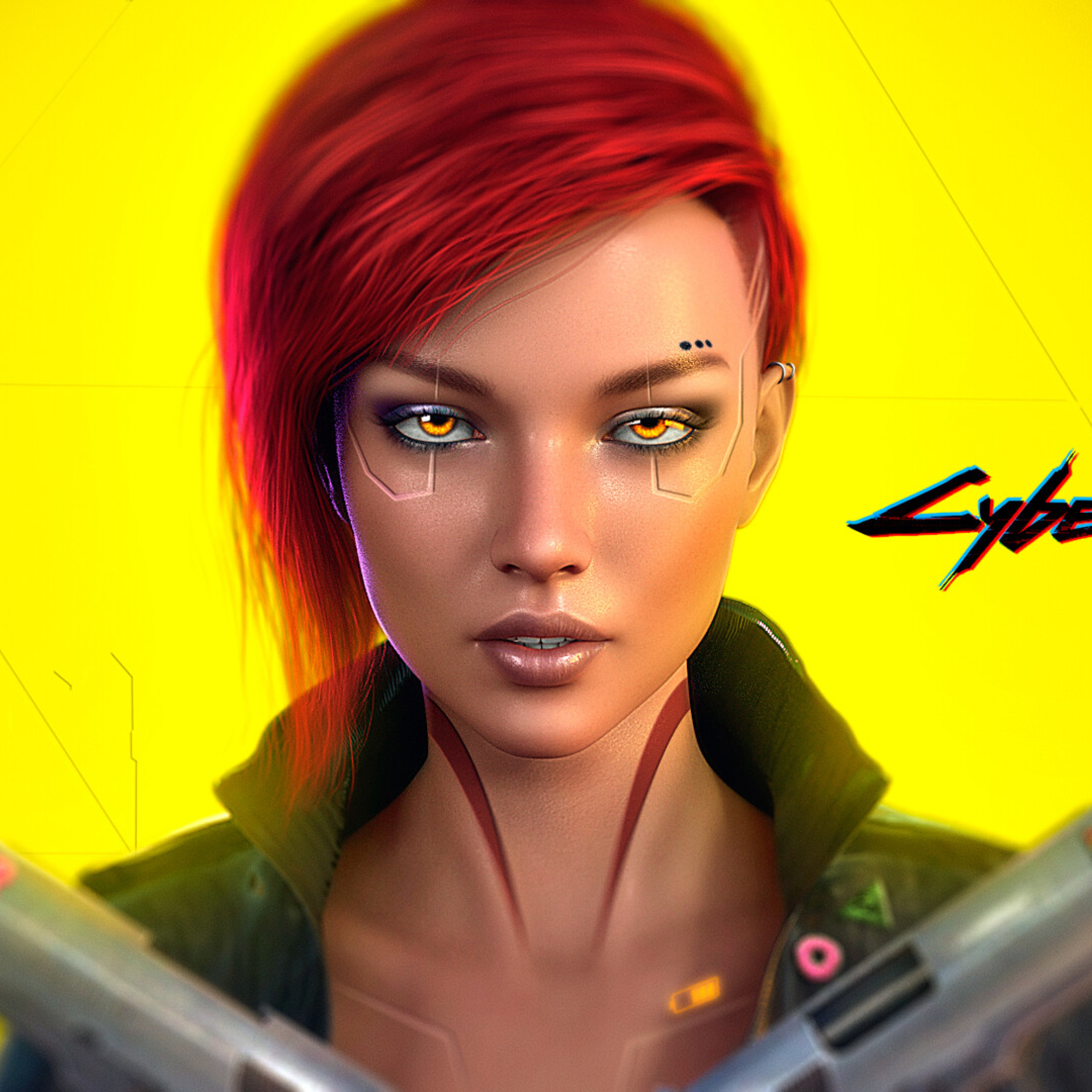 2000x2000 Resolution Cyberpunk Art 2000x2000 Resolution Wallpaper ...