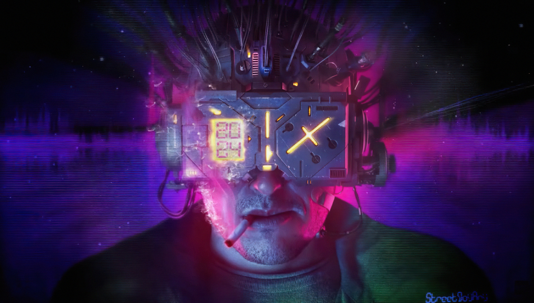 1100x624 Resolution Cyberpunk Cyborg 1100x624 Resolution Wallpaper ...