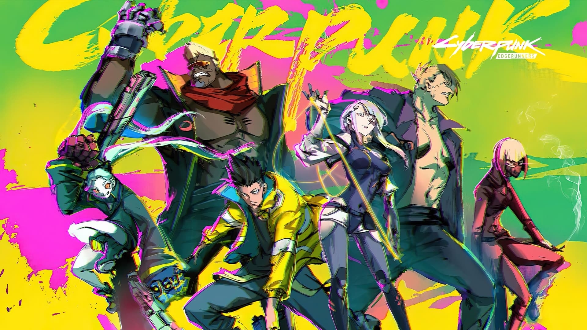 640x360 Resolution Cyberpunk Edgerunners Character Posters 640x360