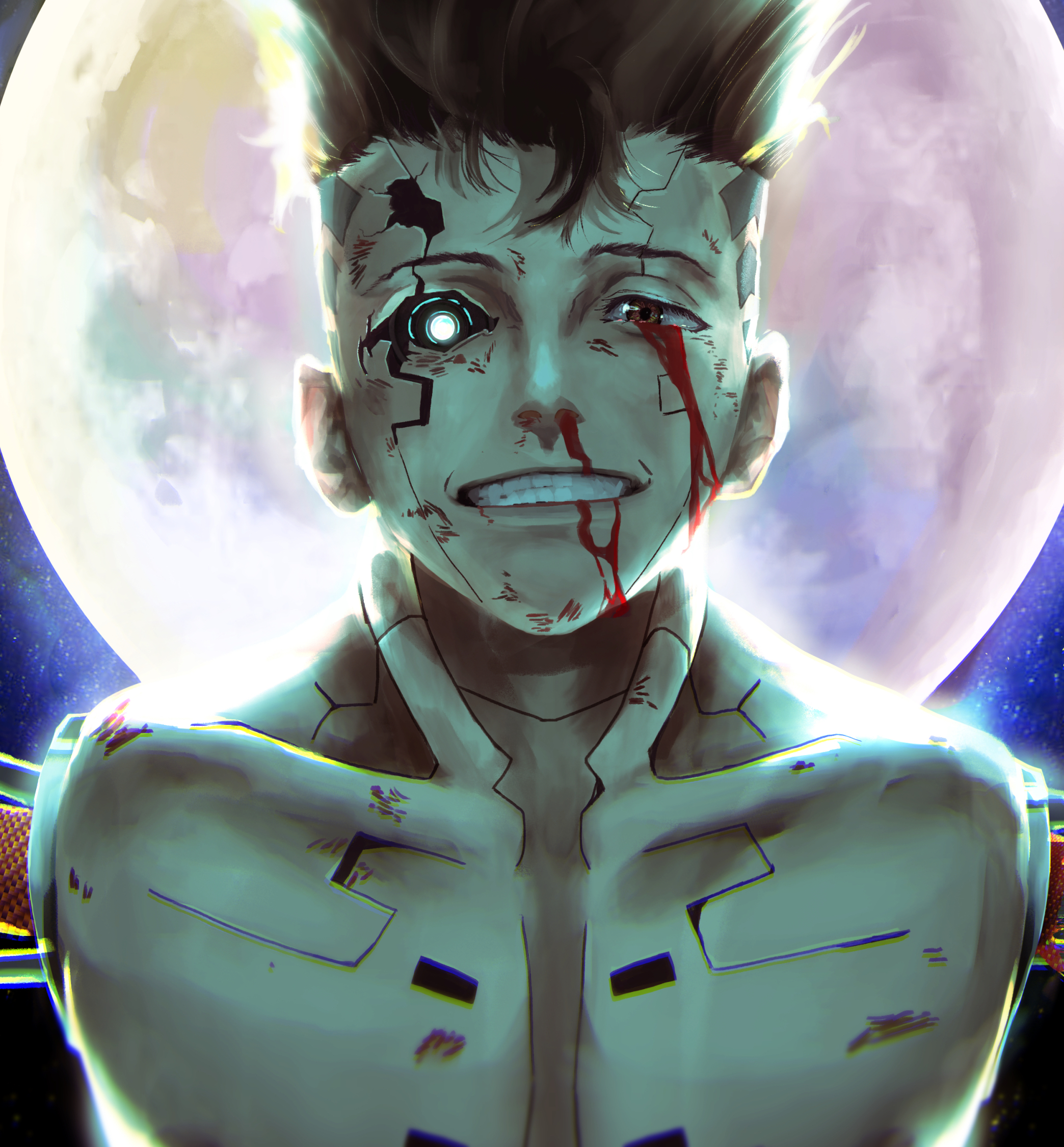 2088x2250 Cyberpunk Edgerunners David Martinez Digi Art 2088x2250 ...