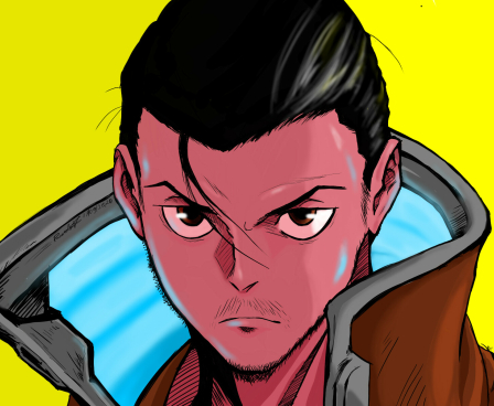 448x368 Resolution Cyberpunk Edgerunners HD David Art 448x368 ...