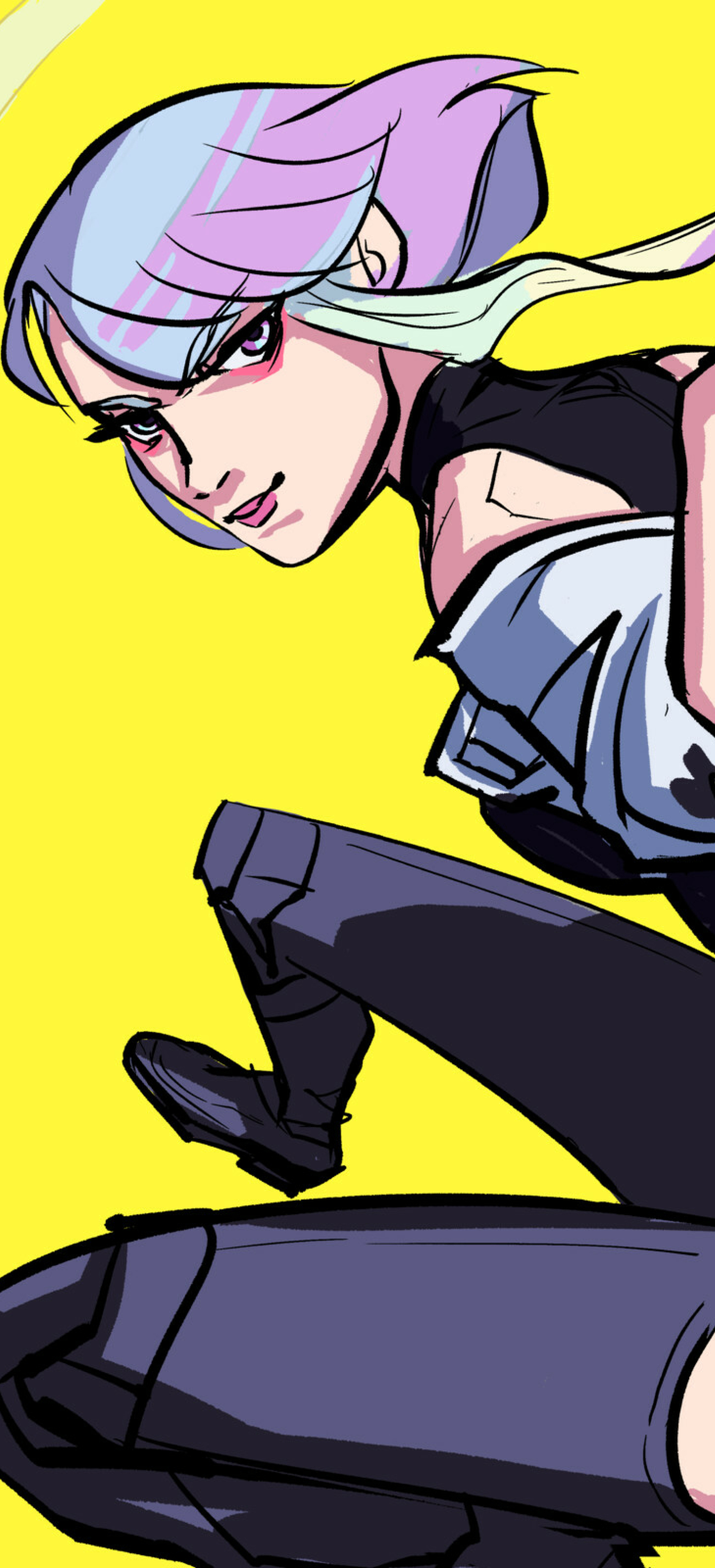 1440x3160 Resolution Cyberpunk Edgerunners HD Lucy Art 1440x3160 ...
