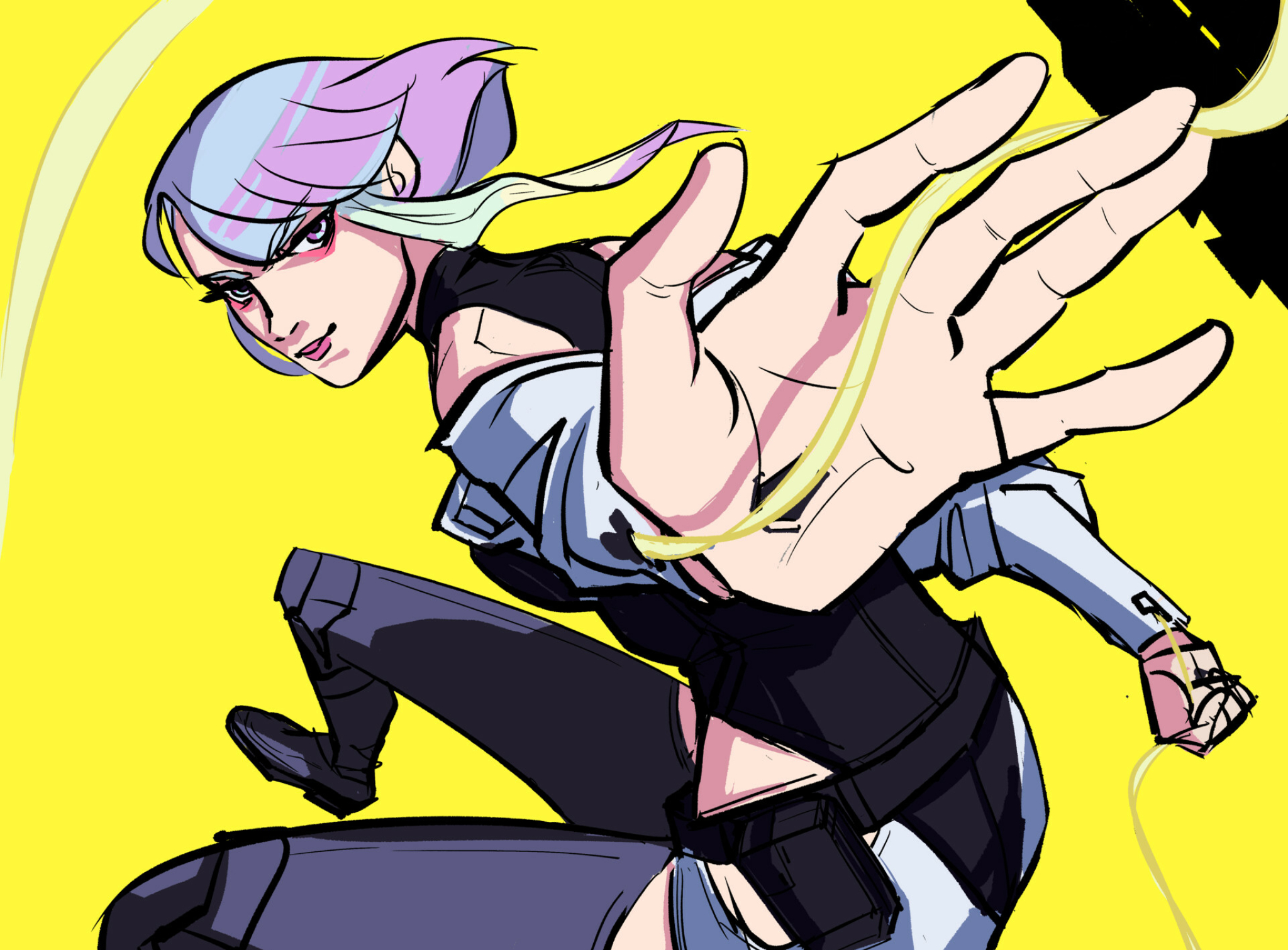 2048x1512 Resolution Cyberpunk Edgerunners HD Lucy Art 2048x1512 ...