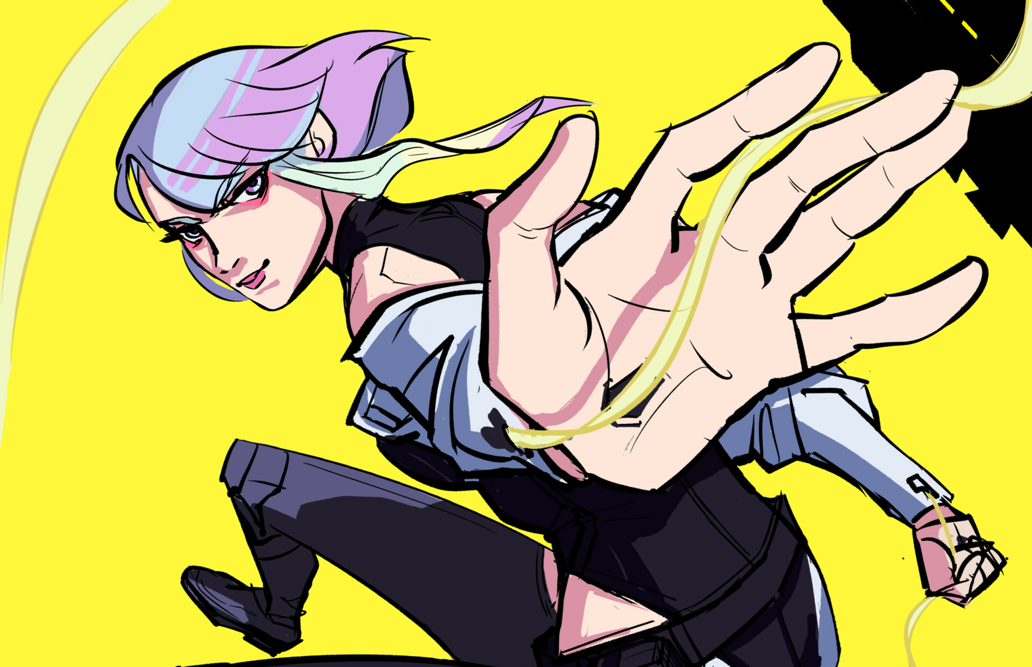 3456x2234 Resolution Cyberpunk Edgerunners HD Lucy Art 3456x2234 ...