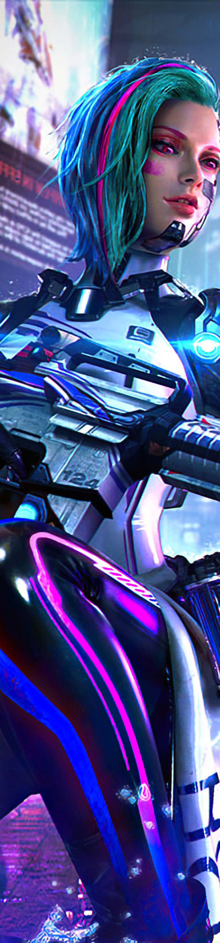 700x3000 Cyberpunk Garena Free Fire 700x3000 Resolution Wallpaper, HD ...
