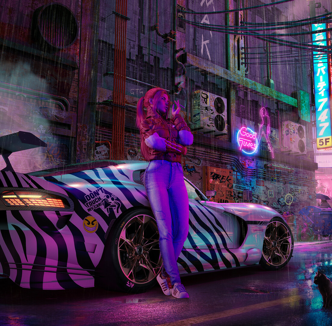 1100x1080 Cyberpunk HD City 2022 Art 1100x1080 Resolution Wallpaper, HD ...