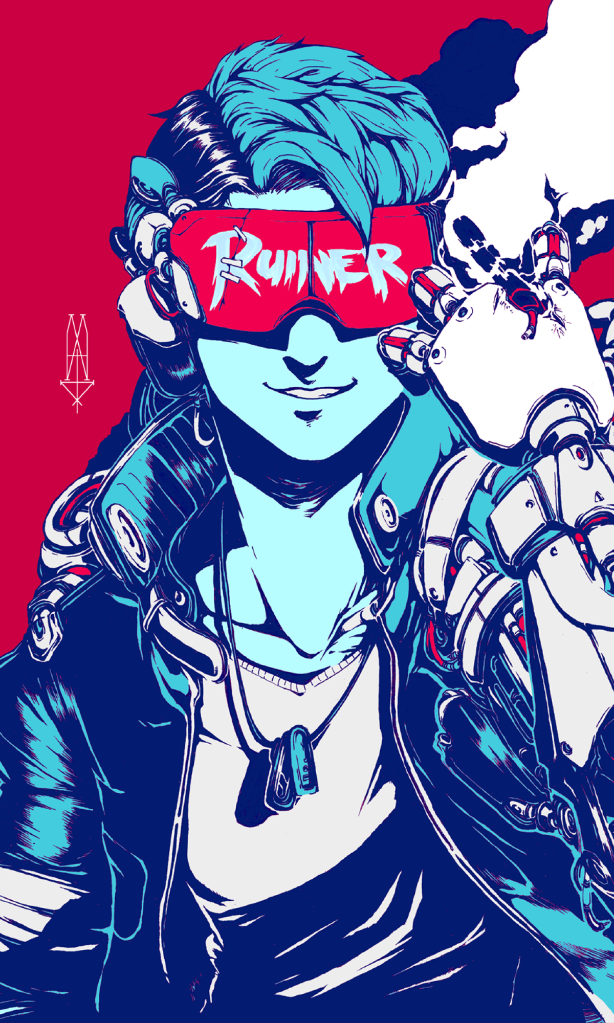 1200x2000 Resolution Cyberpunk Runner 1200x2000 Resolution Wallpaper ...