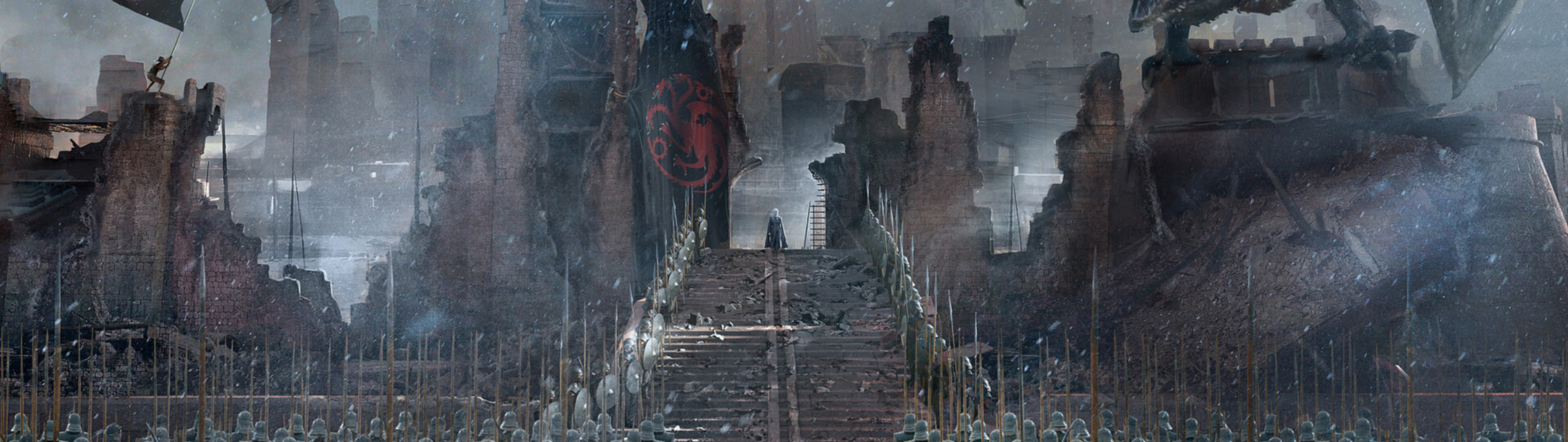 5120x1444 Resolution Daenerys Targaryen Final Episode 5120x1444 ...