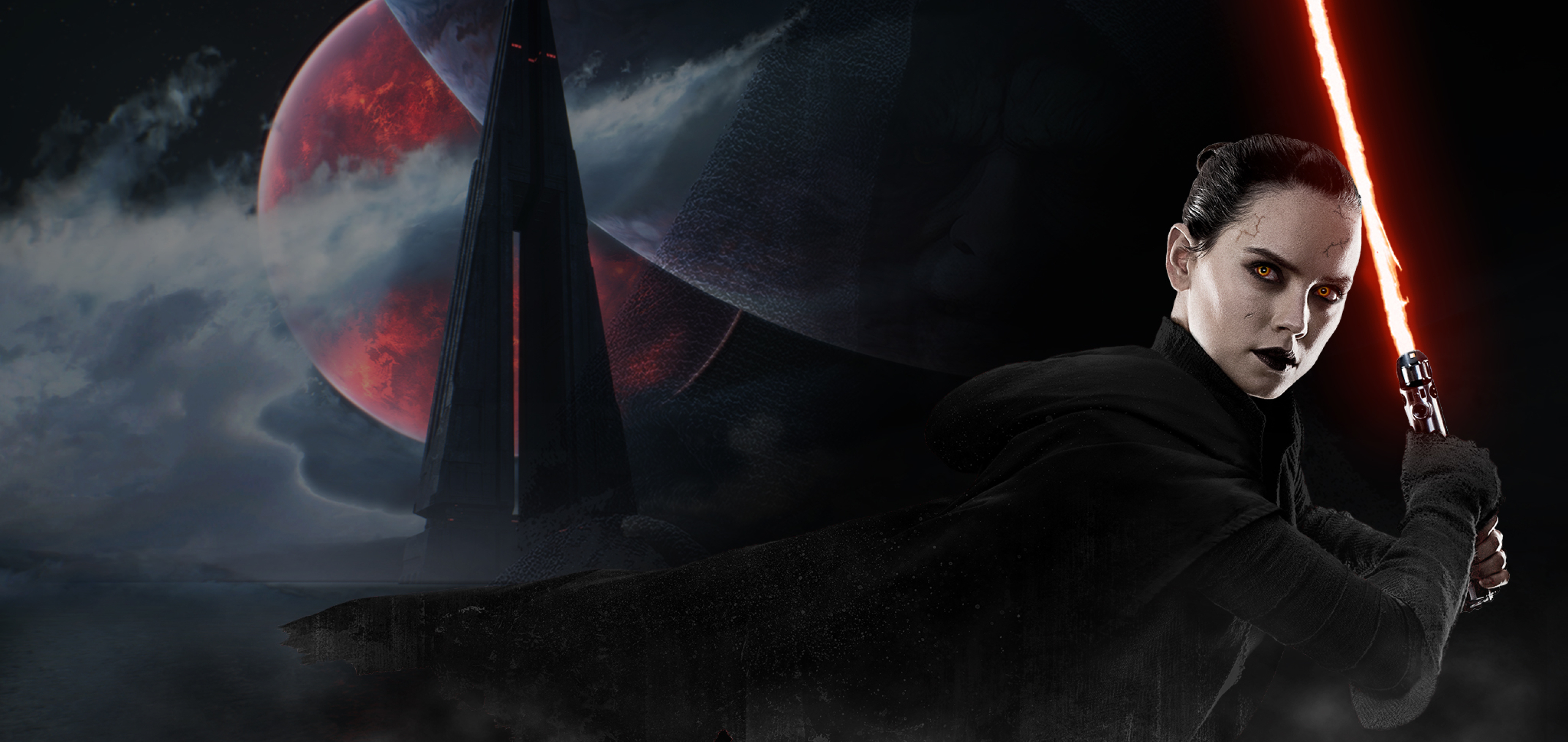 3040x1440 Resolution Daisy Ridley as Sith Rey 3040x1440 Resolution ...