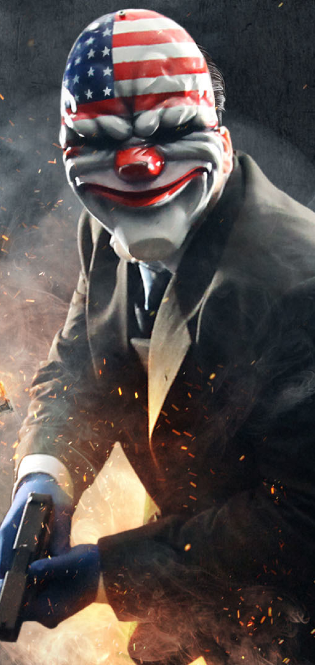 1080x2280 Resolution Dallas From Payday 2 One Plus 6 Huawei P20 Honor