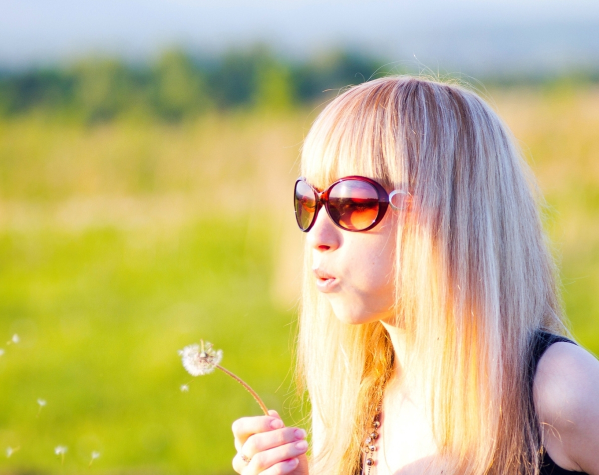 1200x952 Resolution dandelion, face, girl 1200x952 Resolution Wallpaper ...