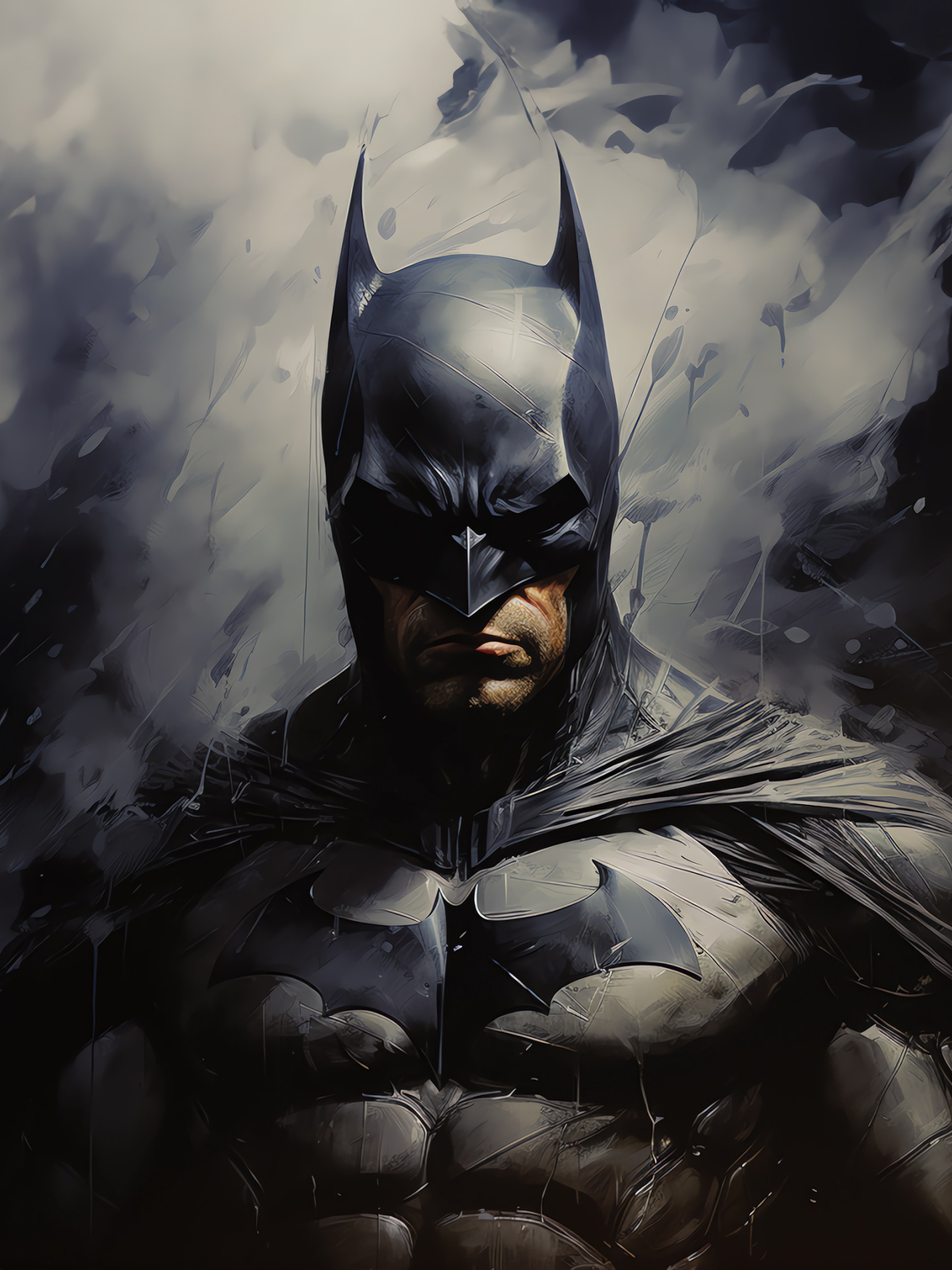 1440x1920 Resolution Dark Knight Emerges Batman Comic Art 1440x1920 ...