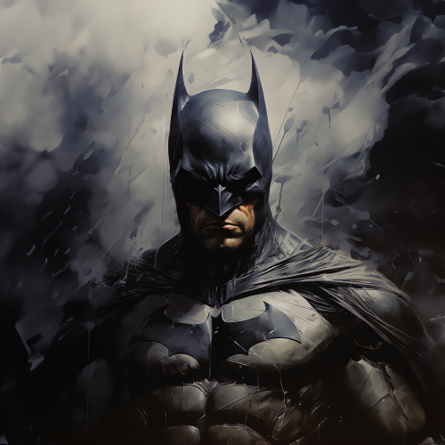 500x500 Resolution Dark Knight Emerges Batman Comic Art 500x500 ...