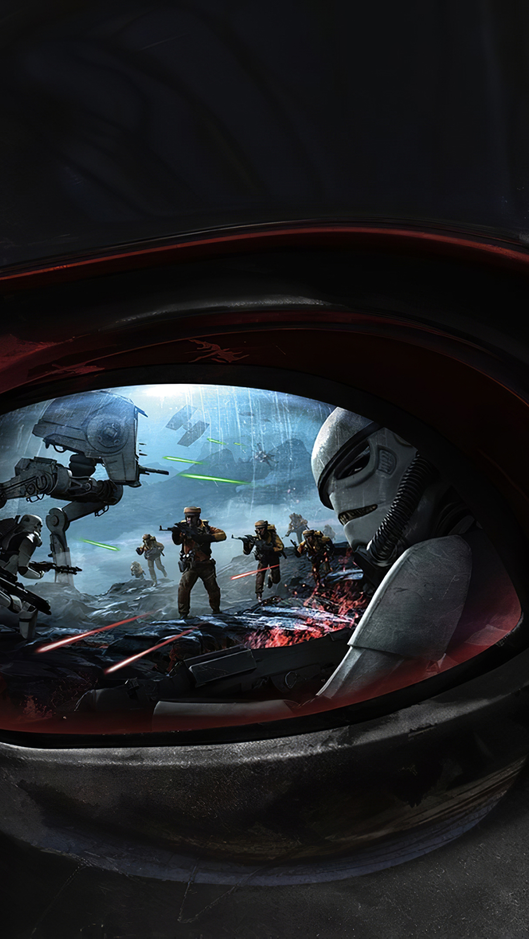 1082x1920 Darth Vader Star Wars Battlefront 1082x1920 Resolution ...