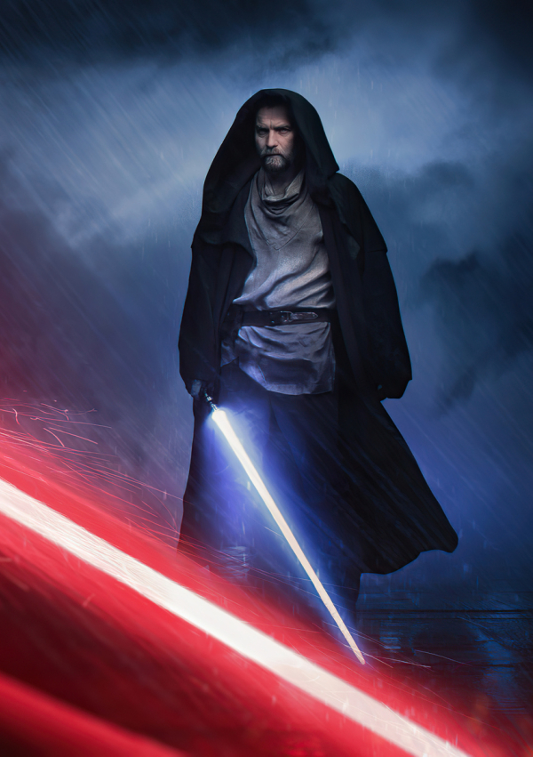 600x851 Darth Vader Vs Obi Wan Kenobi HD Cool Star Wars 600x851 ...