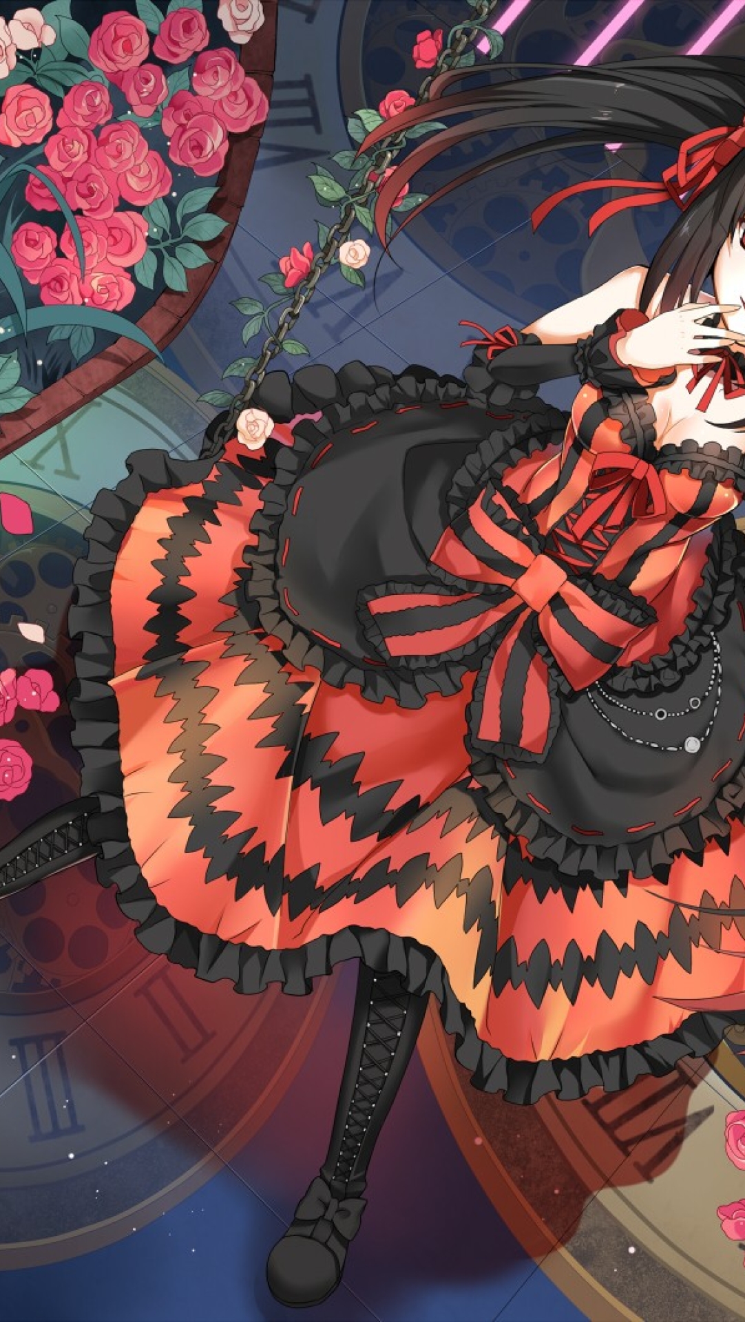 1082x1920 Resolution date a live, tokisaki kurumi, girl 1082x1920 ...