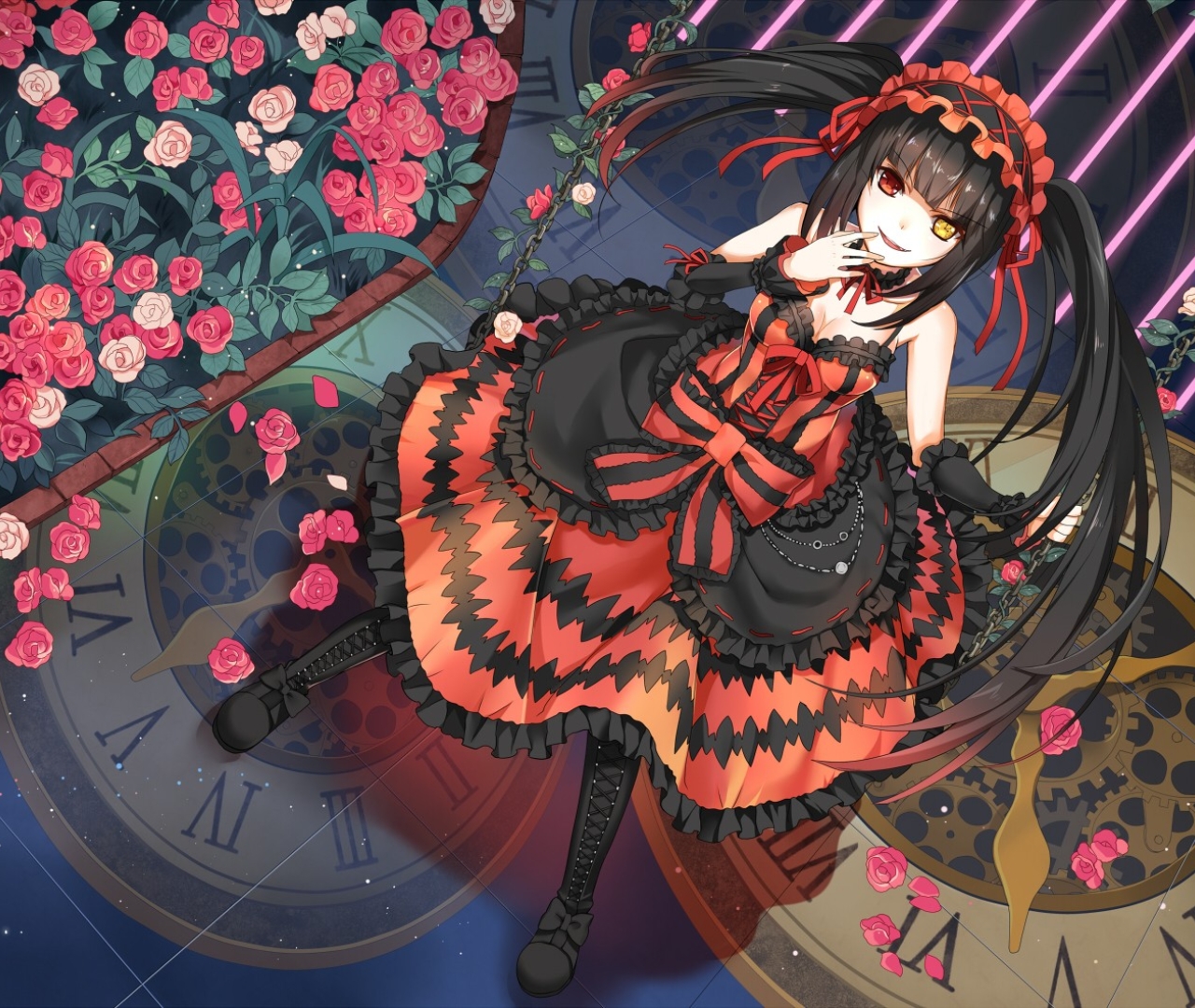 1280x1080 Resolution date a live, tokisaki kurumi, girl 1280x1080 ...