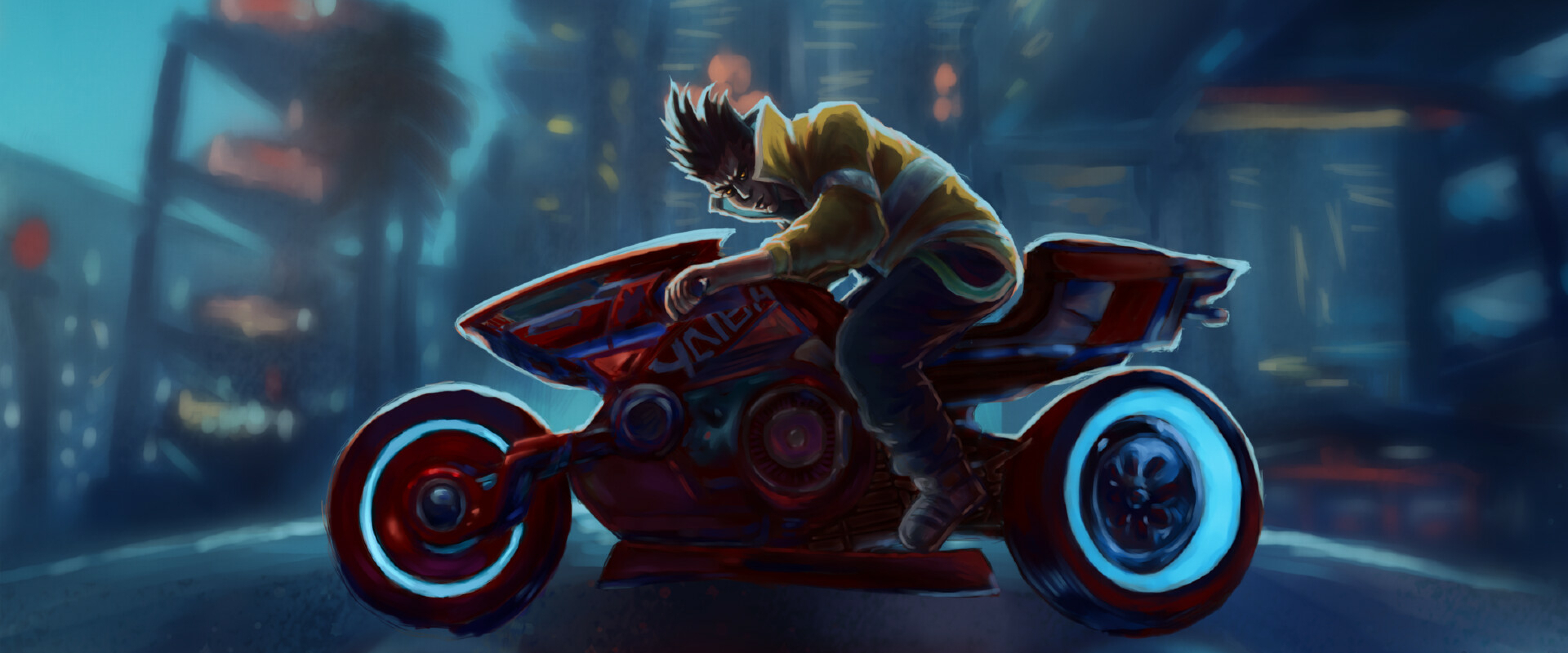 3840x1600 David Cyberpunk Edgerunners Cool HD 3840x1600 Resolution ...