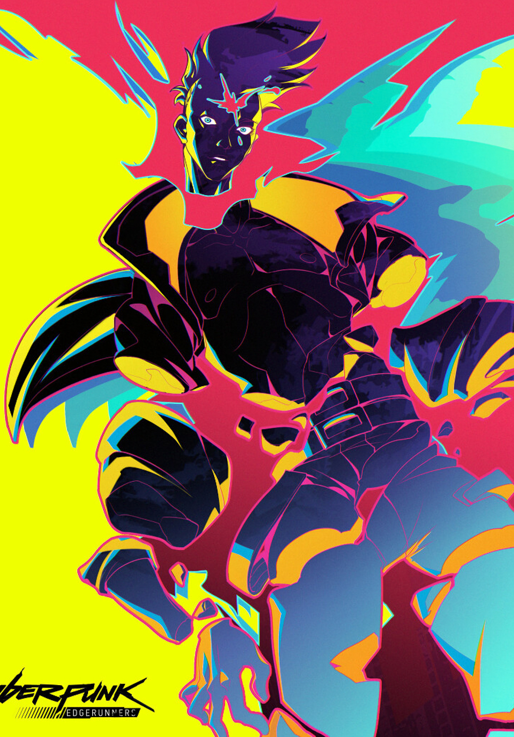 1668x2388 Resolution David Cyberpunk Edgerunners Poster 1668x2388 ...